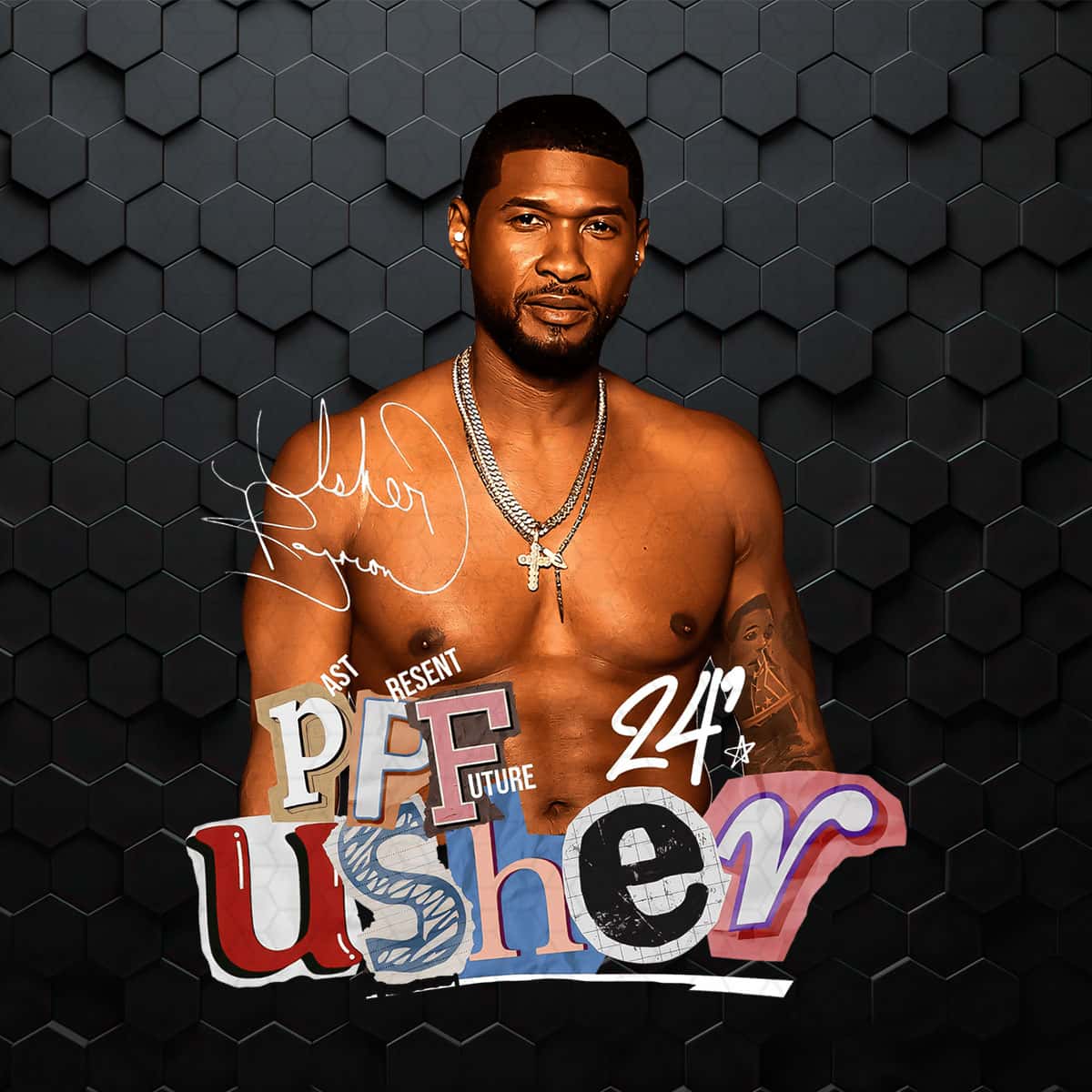 Usher Past Present Future Tour PNG | Inspire Uplift