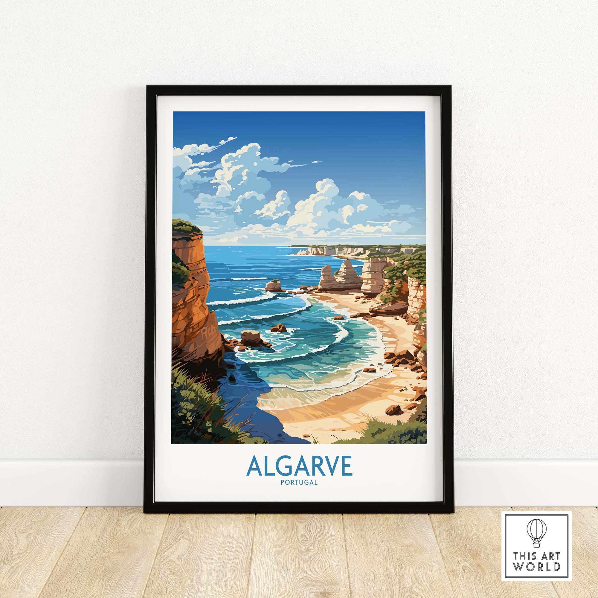 Algarve Poster | Style | Travel Print | Poster | Art Lover | Inspire Uplift