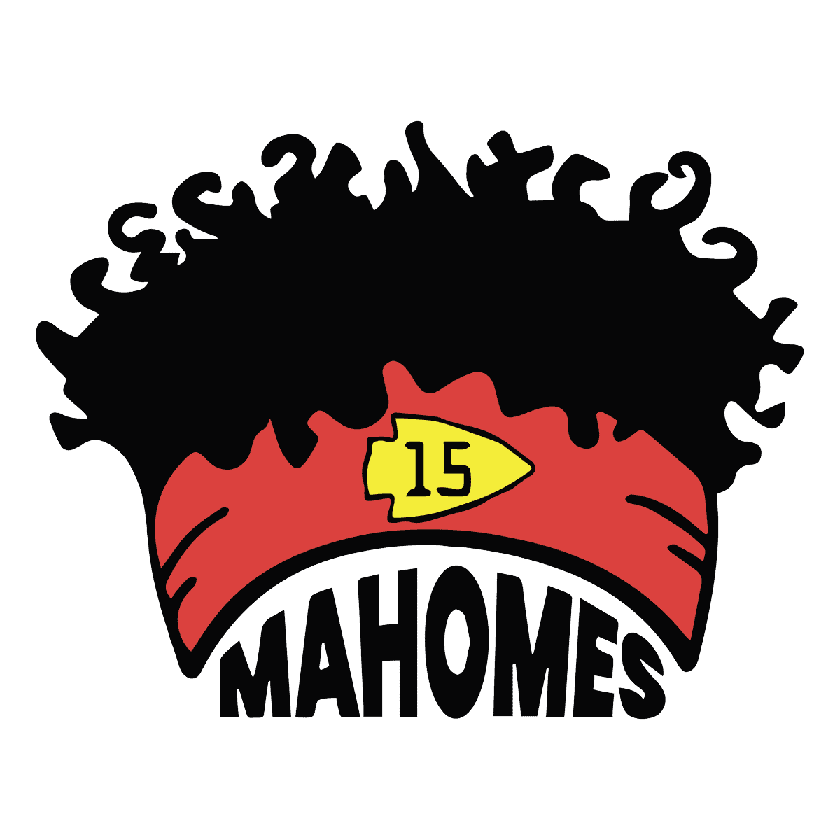 Mahomes 15 Kansas City Football Player SVG | Inspire Uplift