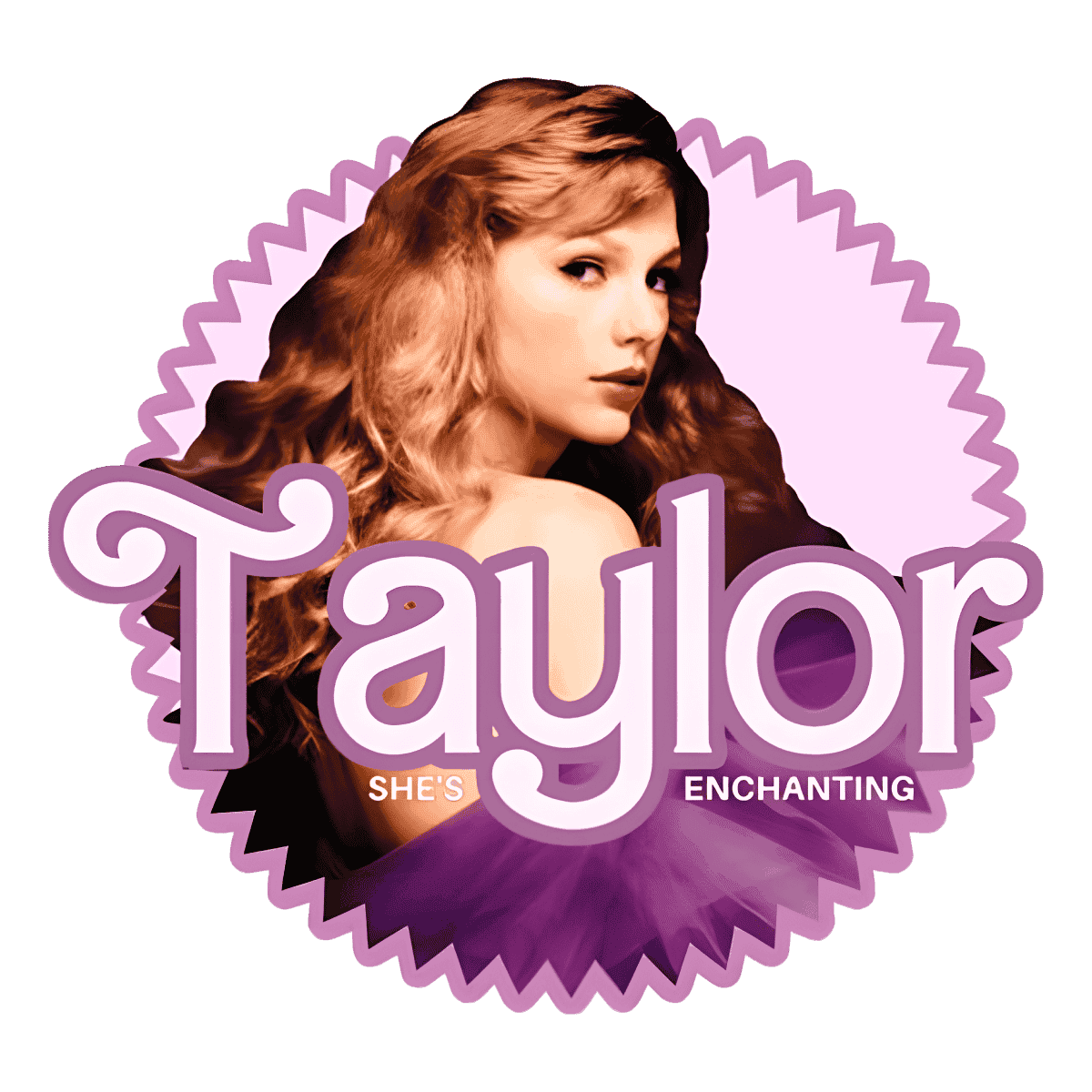 Taylor Shes Enchanting Png Taylor Vs Barbie Png File Digital - Inspire ...