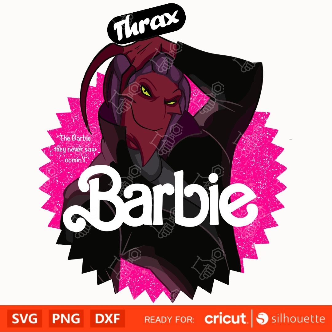 Thrax Barbie Svg, Barbie Thrax Svg, Thrax Svg, Retro Svg, Cr | Inspire ...