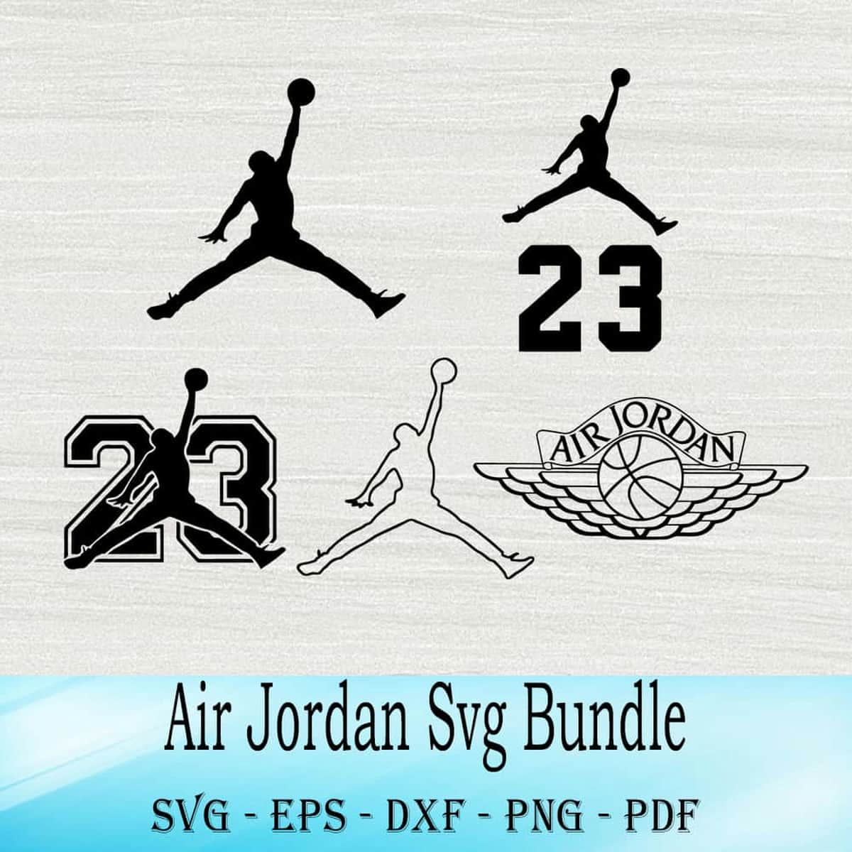 Air Jordan SVG Bundle, Air Jordan Lovers SVG, Best Air Jorda - Inspire ...