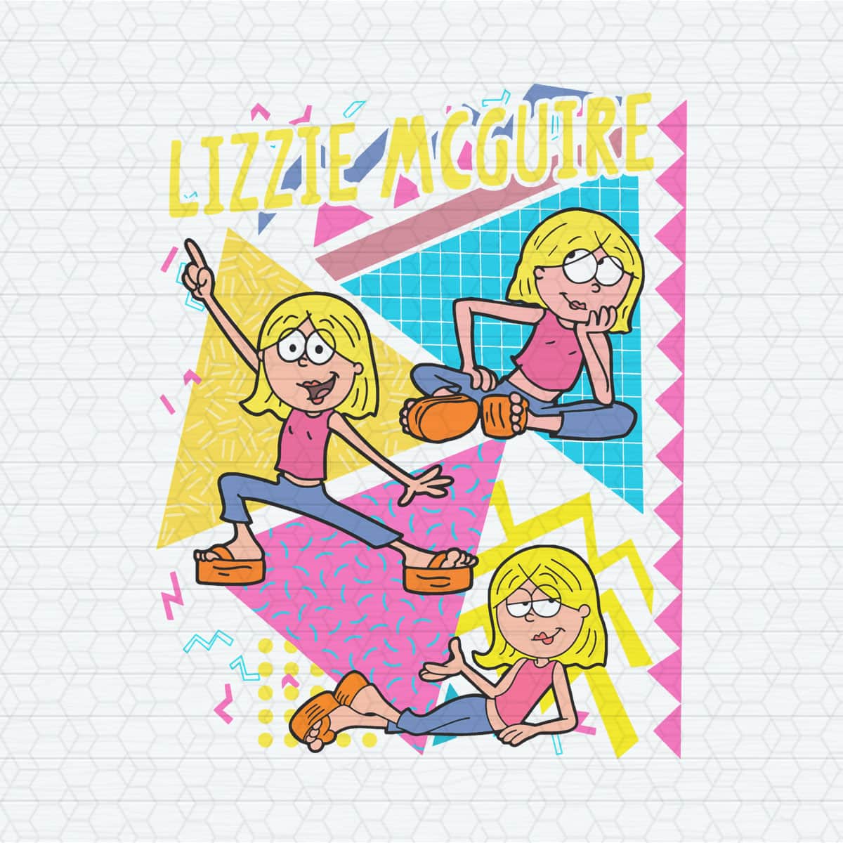 Disney Channel Lizzie Mcguire SVG | Inspire Uplift