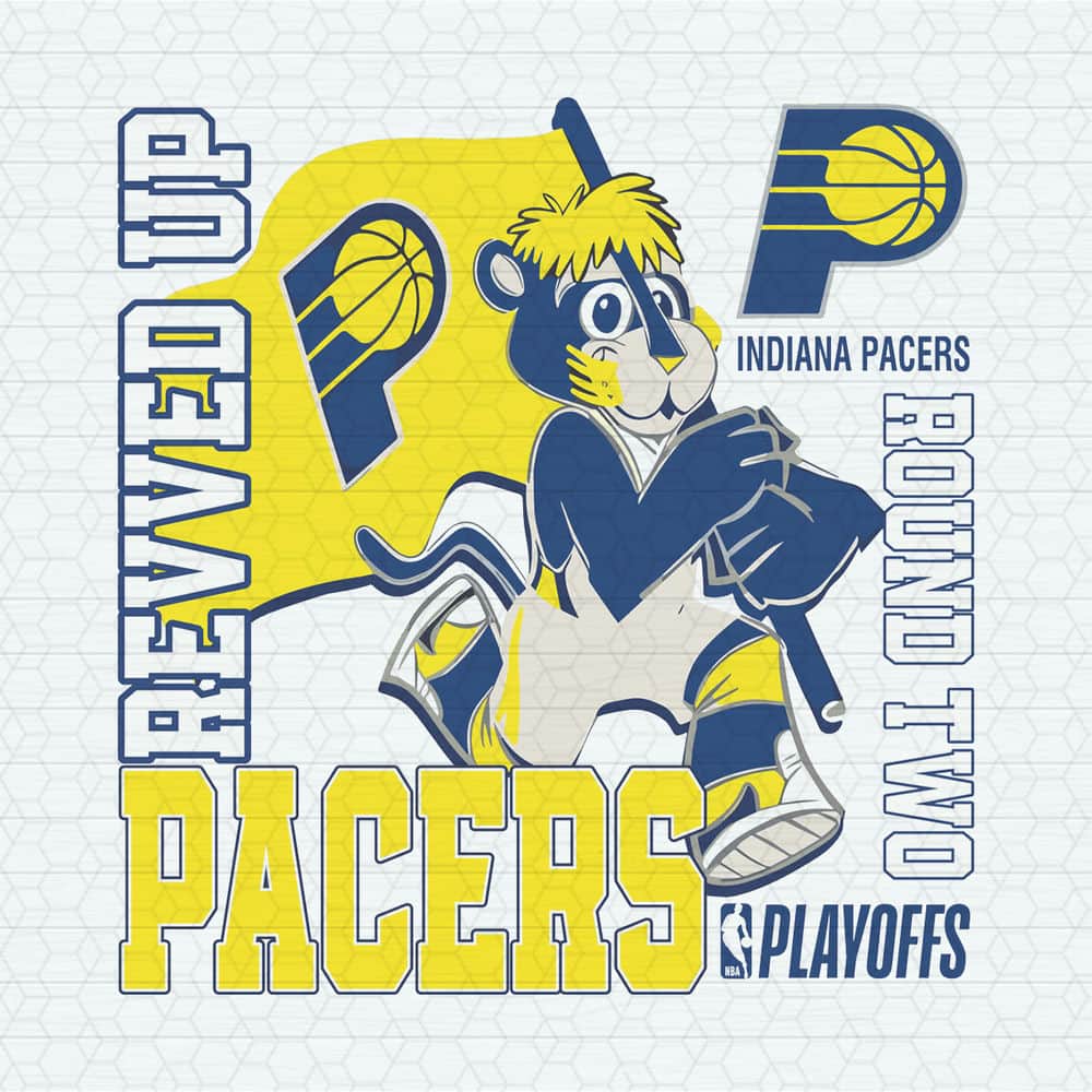 Indiana Pacers 2024 Boomer Revved Up Playoffs SVG | Inspire Uplift