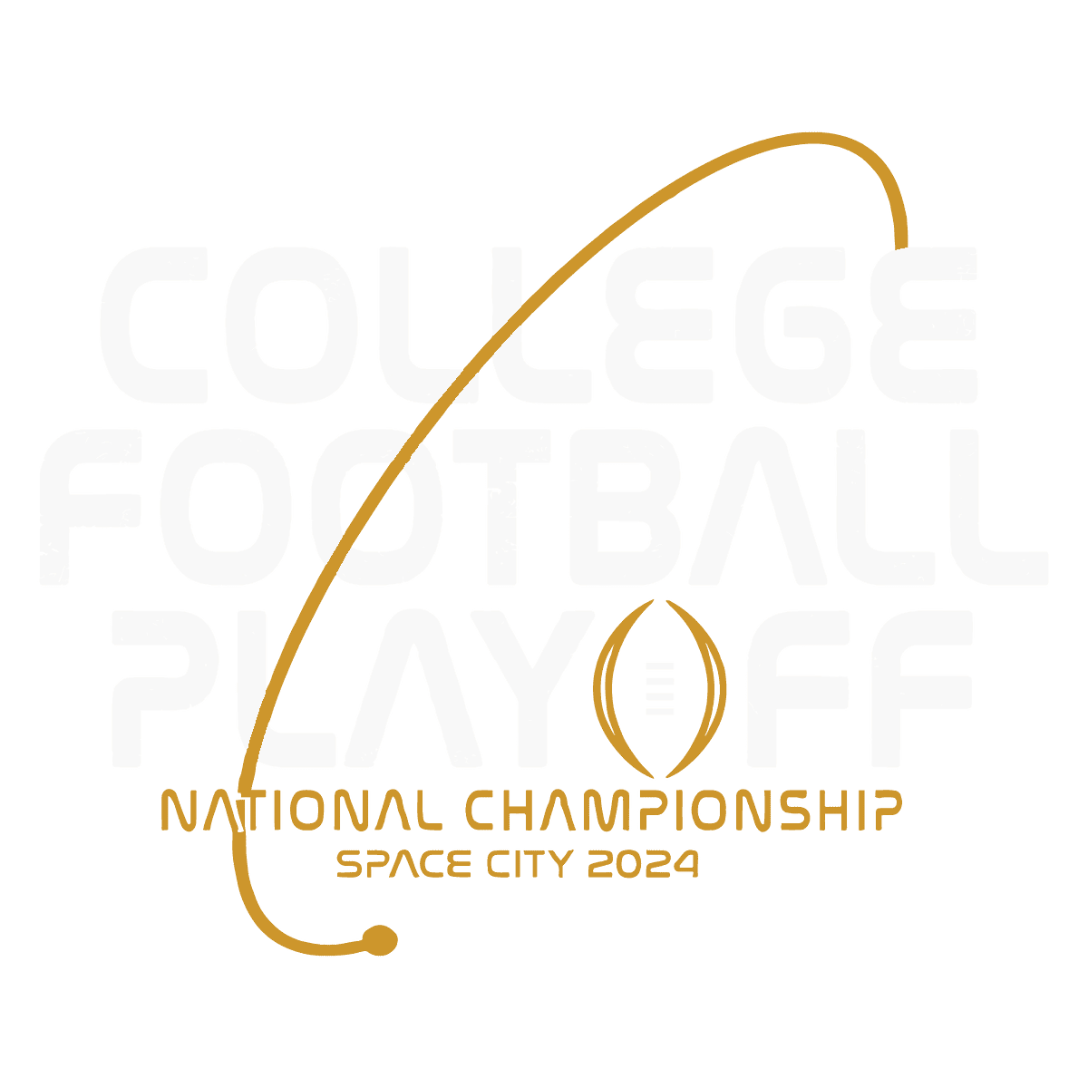 College Football Playoff Space City 2024 SVG | Inspire Uplift