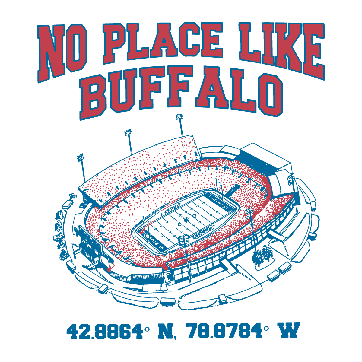 No Place Like Buffalo Stadium SVG - Inspire Uplift