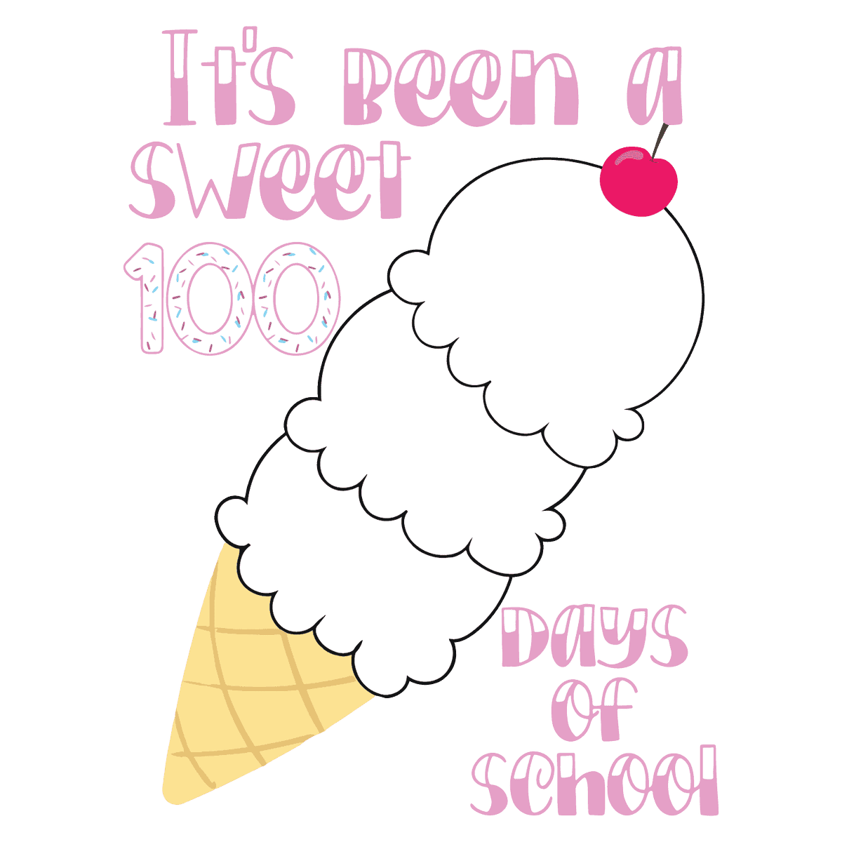 It's Been A Sweet 100 Days Of School SVG - Inspire Uplift