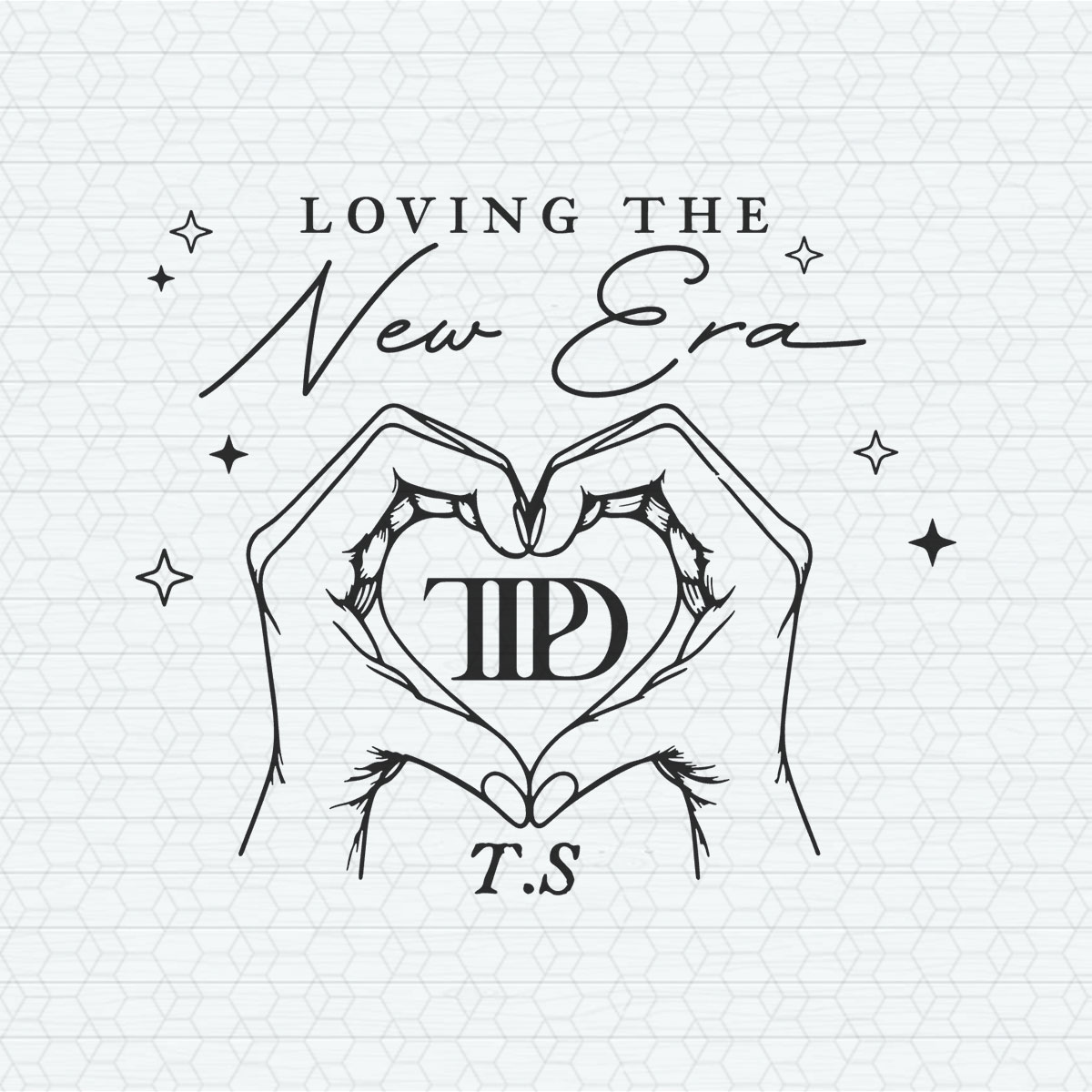 Loving The New Era Ttpd Album SVG | Inspire Uplift