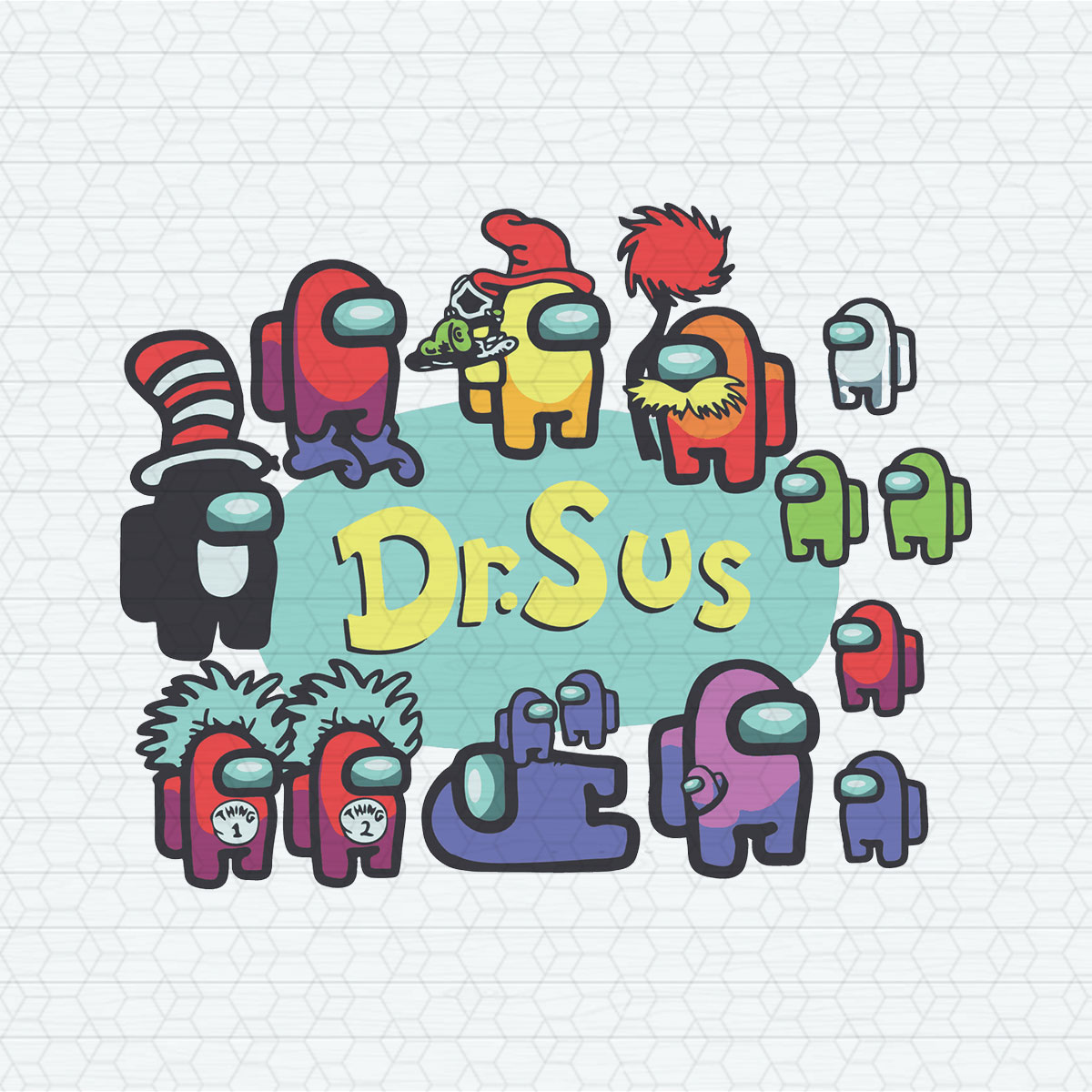 Funny Dr Sus Happy Dr Seuss Day SVG | Inspire Uplift