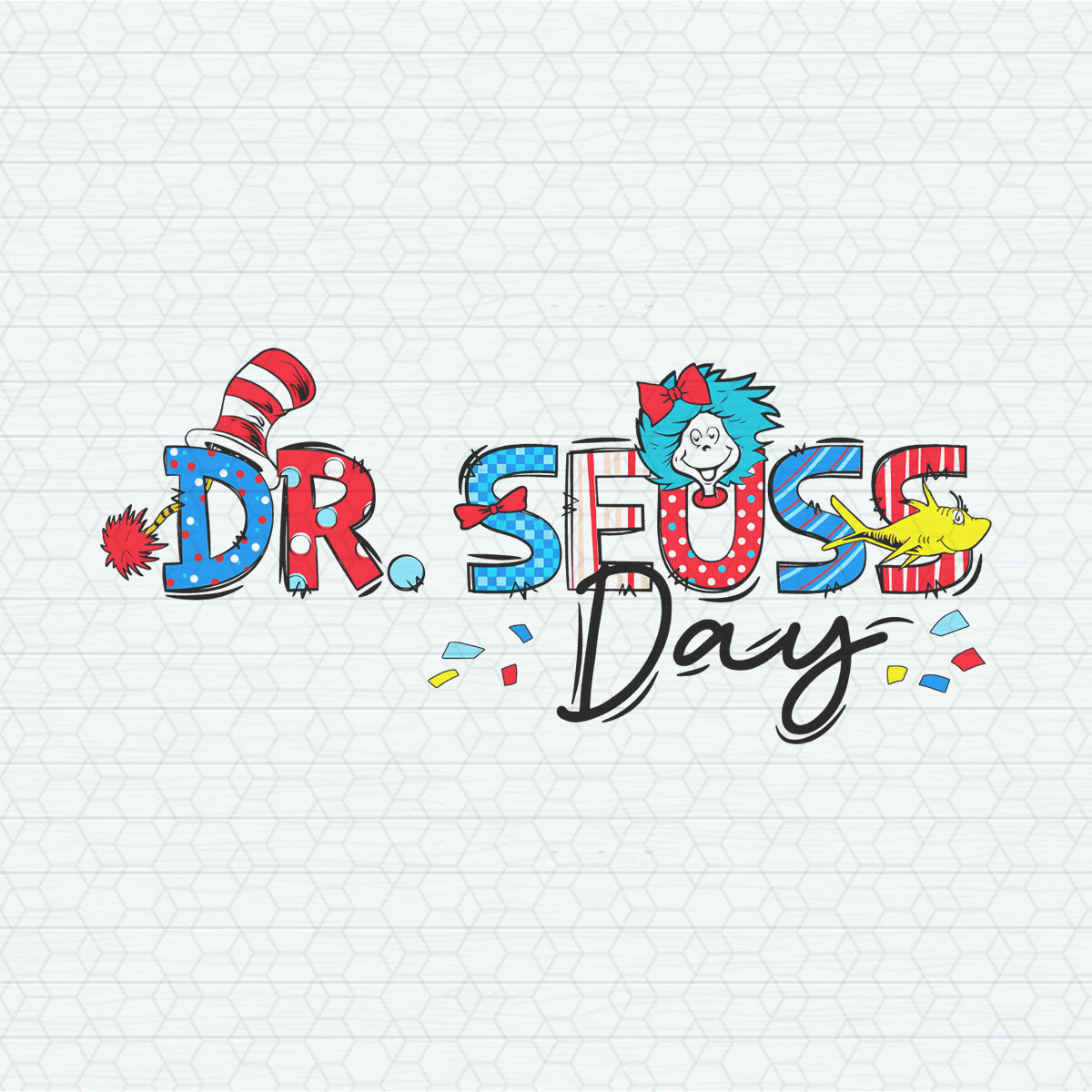 Happy Dr Seuss Day PNG - Inspire Uplift