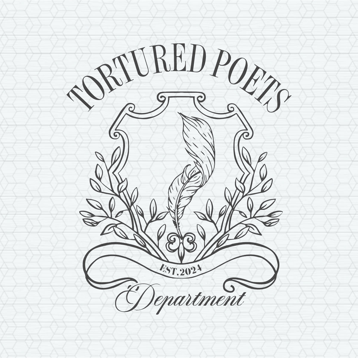 The Tortured Poets Department Taylor Album SVG1 | Inspire Uplift