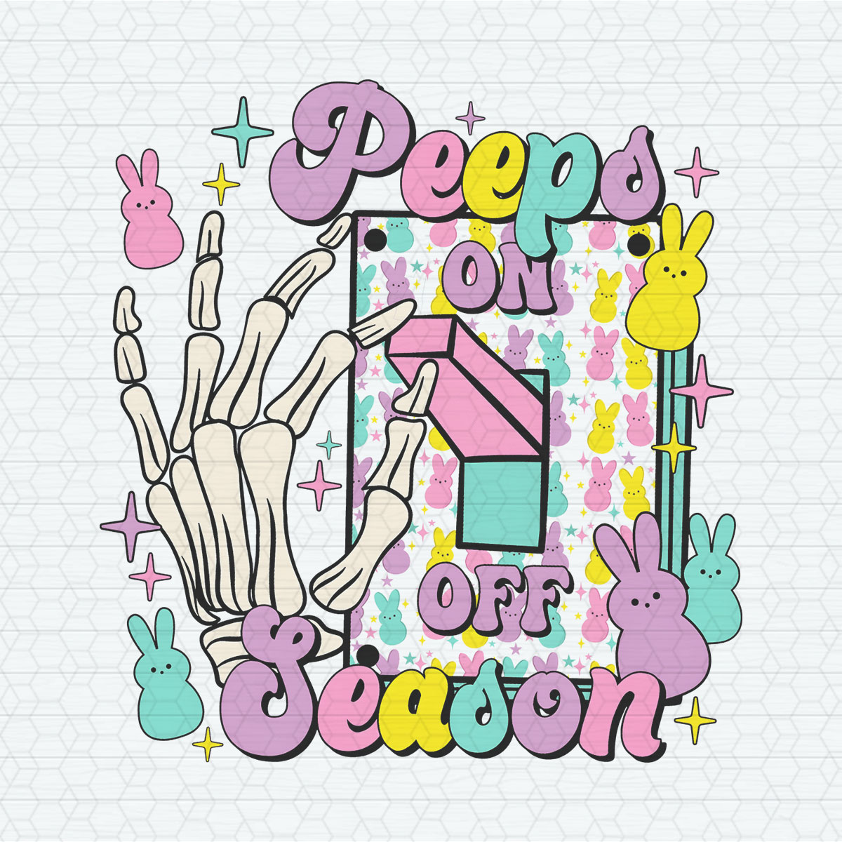 Groovy Peeps Season Mode On PNG - Inspire Uplift