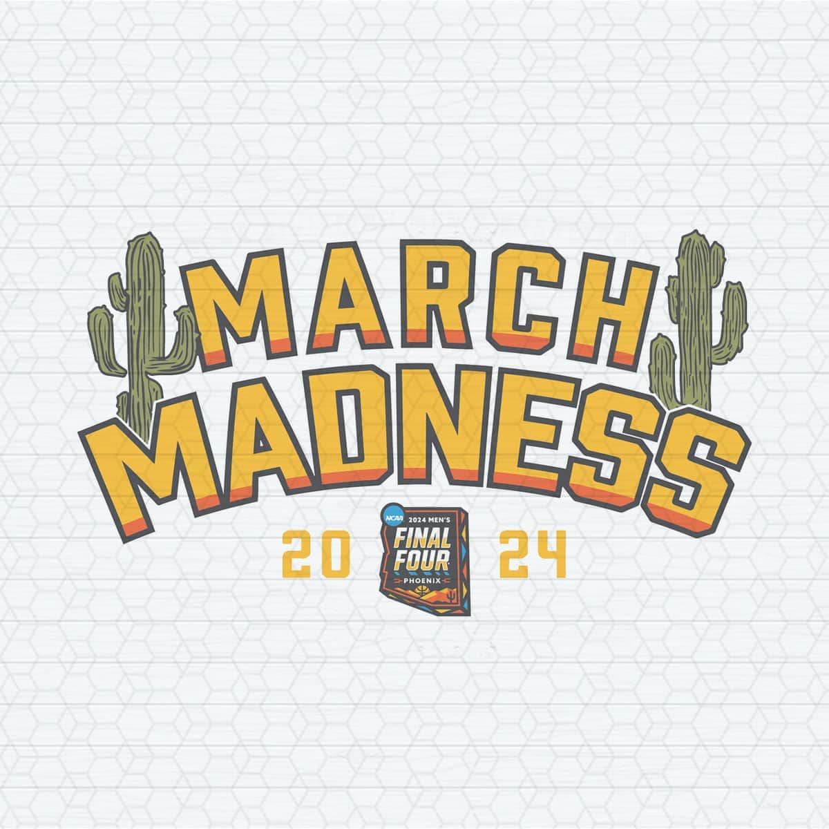 2024 NCAA Division I Mens Basketball March Madness SVG | Inspire Uplift