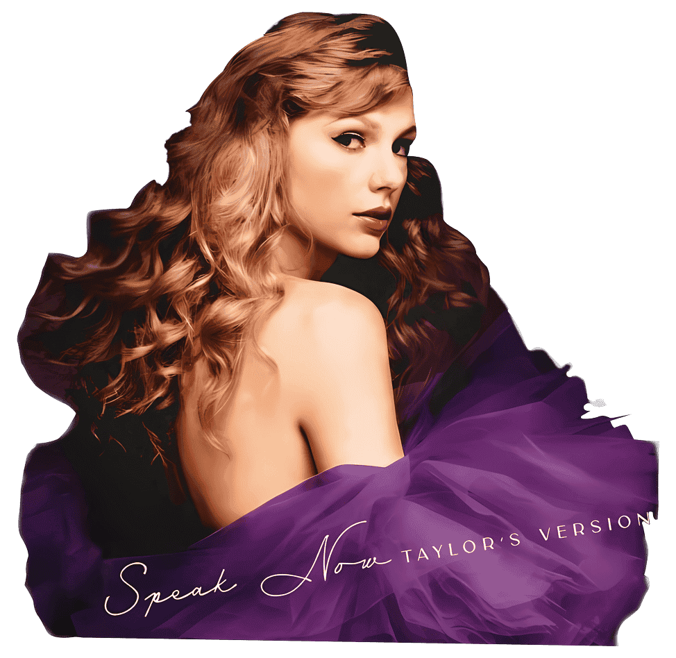 Speak Now Taylors Version Png Silhouette Sublimation Files | Inspire Uplift