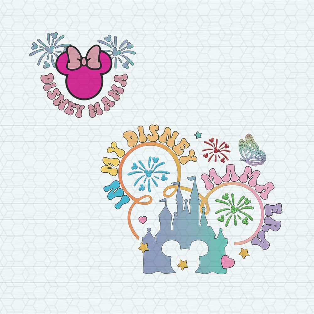 Groovy In My Disney Mama Era PNG | Inspire Uplift