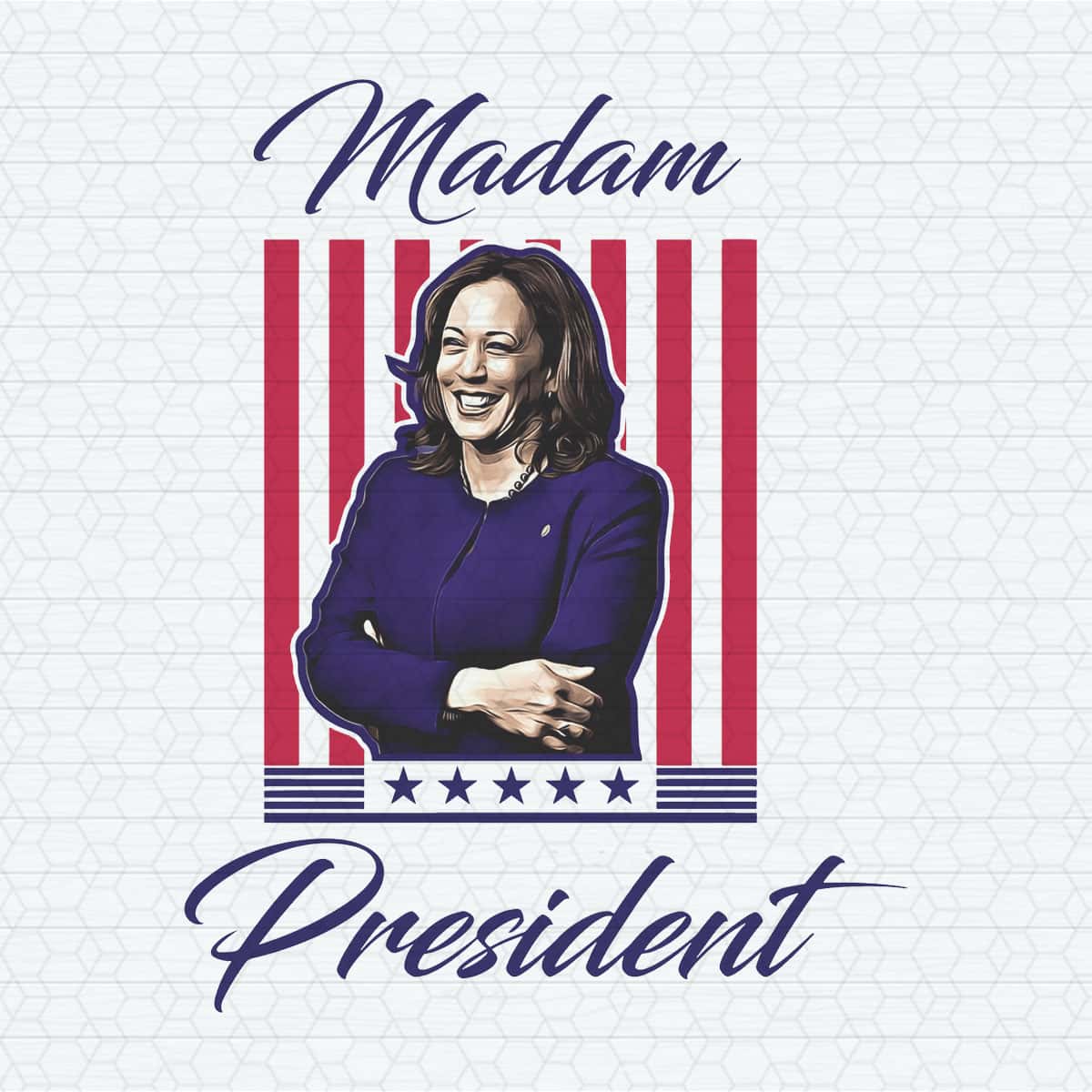 Madam President Kamala Harris Democratic Party PNG | Inspire Uplift