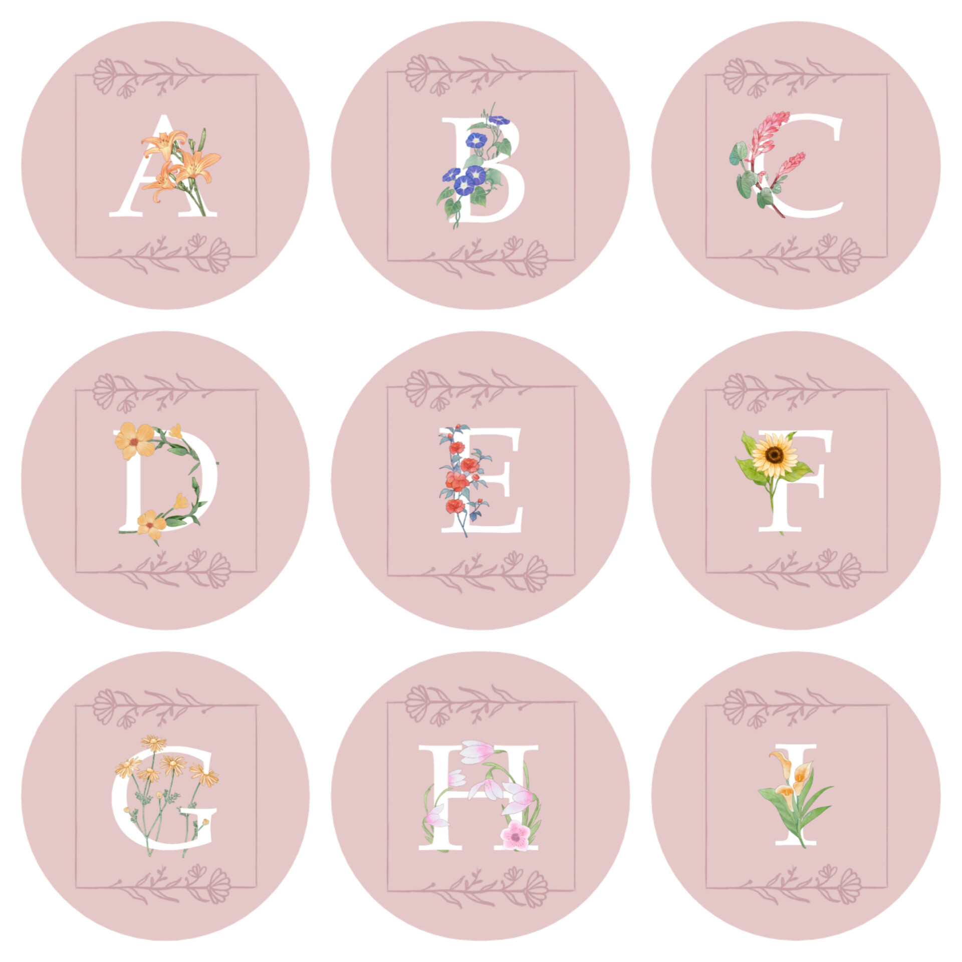 26 English Alphabet Instagram Highlight Covers. English Let - Inspire ...