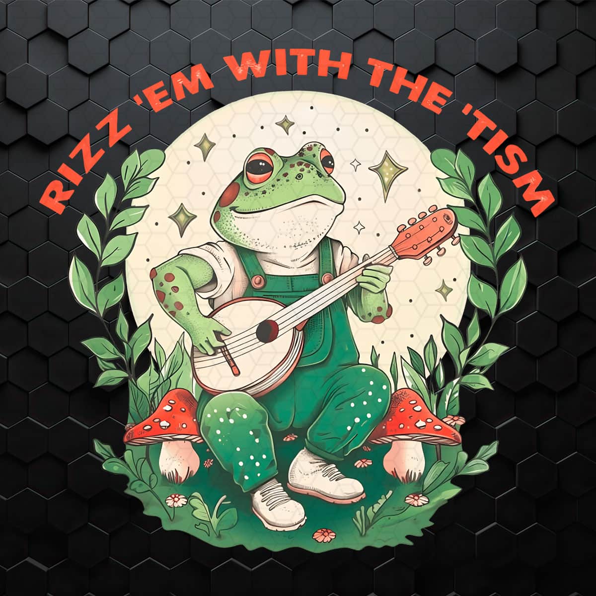 Autism Awareness Rizz Em With The Tism Meme PNG | Inspire Uplift