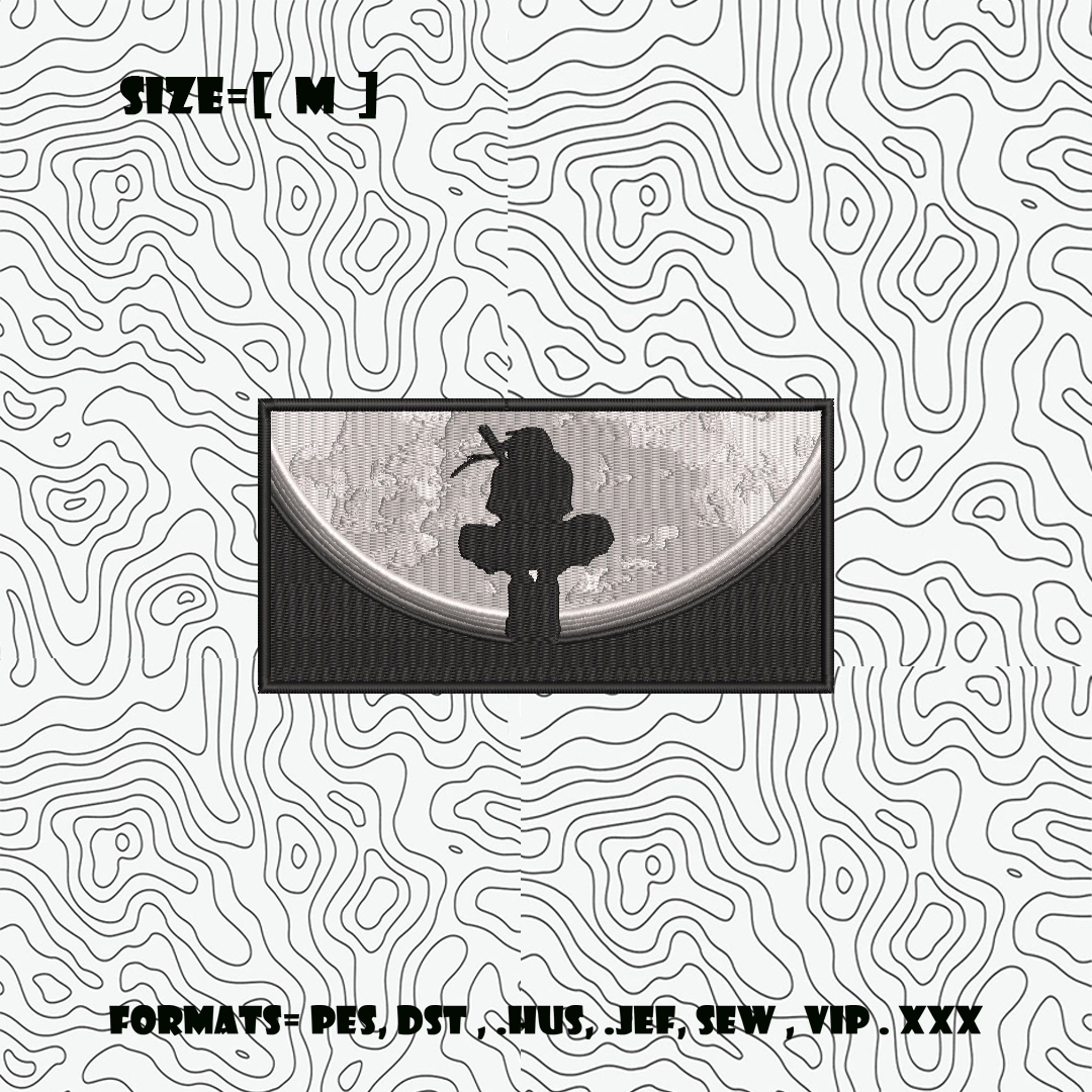 Uchiha Itachi Embroidery Designs, Itachi Logo Embroidery Fil - Inspire ...