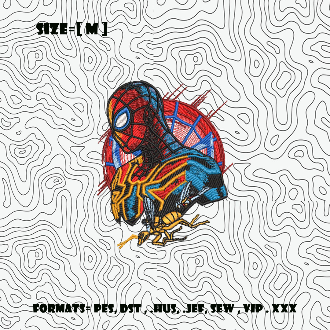 Spider Man Embroidery Machine Design, Spider Man Embroidery - Inspire ...