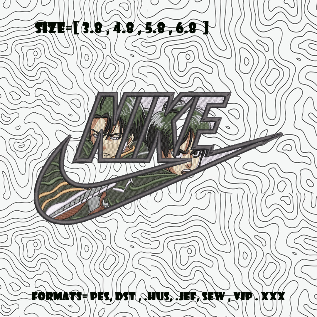 Nike Swoosh Aot Embroidery Design / Machine Design Pes Dst . | Inspire ...