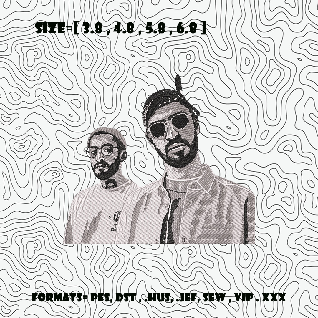 Miyagi. Embroidery design file pes, Russian Rap embroidery d | Inspire ...