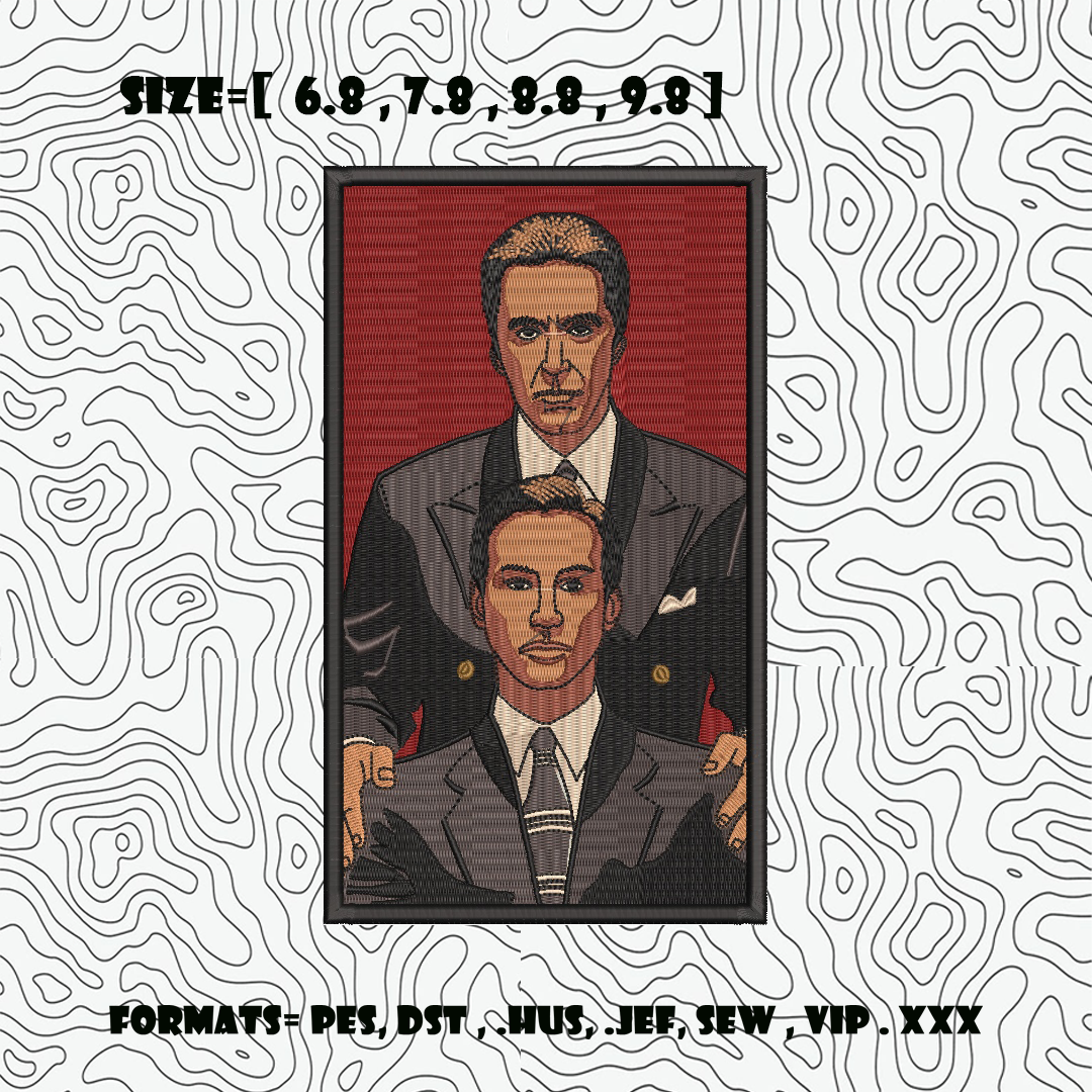 Advocat Embroidery design file pes. Movie embroidery design. | Inspire ...