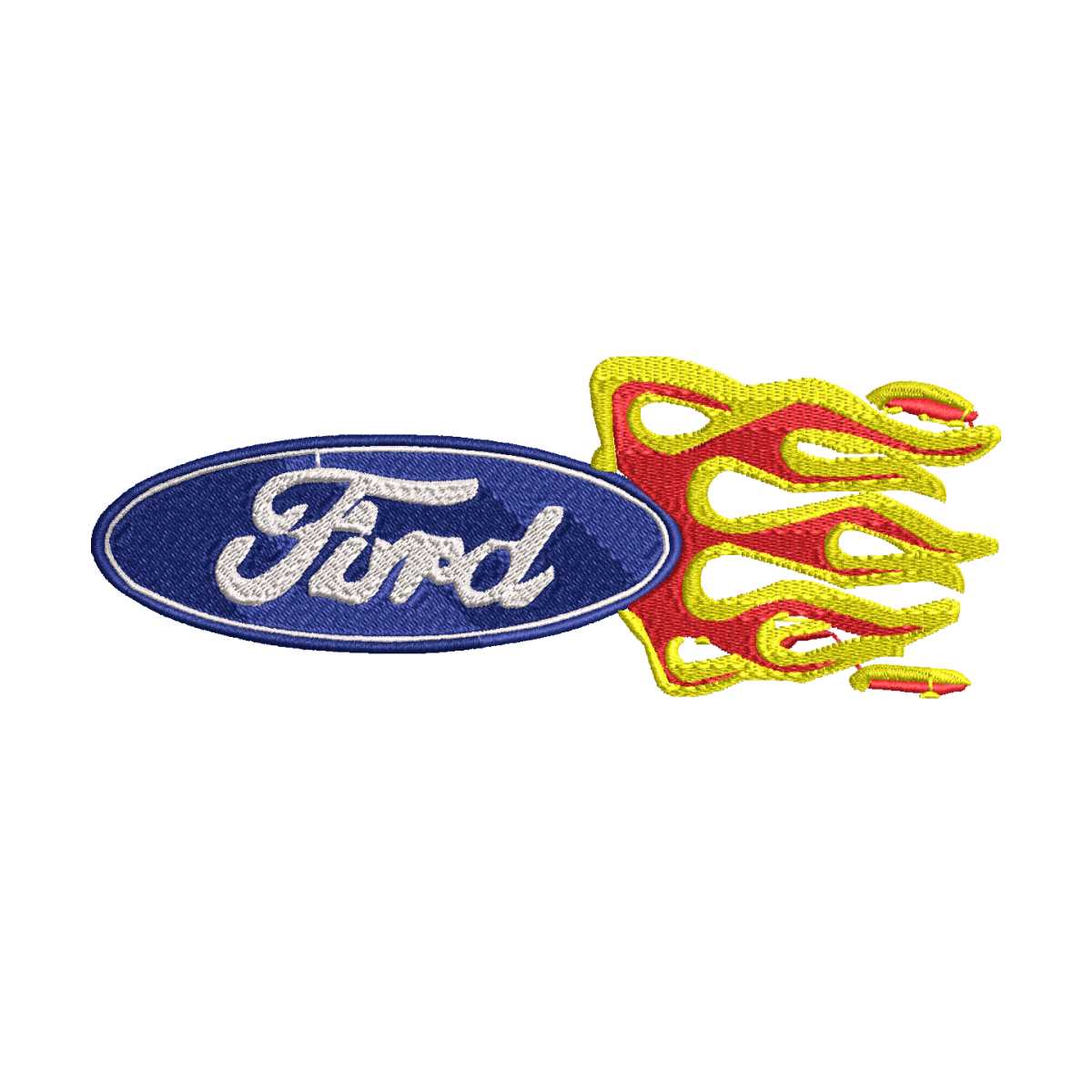 Logo Ford Fire Embroidery Instant Download Logo Car Machine | Inspire ...