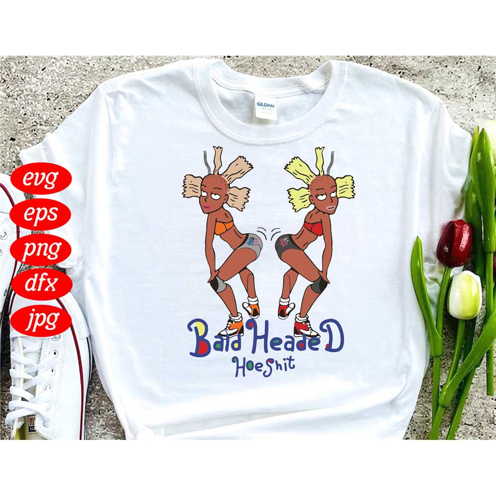 Baid Headed Hoeshit Svg, Trending Svg, Rugrats Svg, Black Ru | Inspire ...