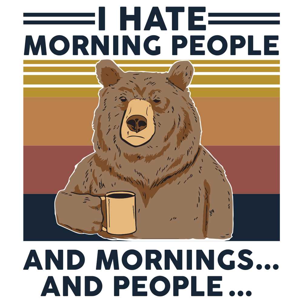 I hate moring people and morning and people, Trending svg, B | Inspire ...