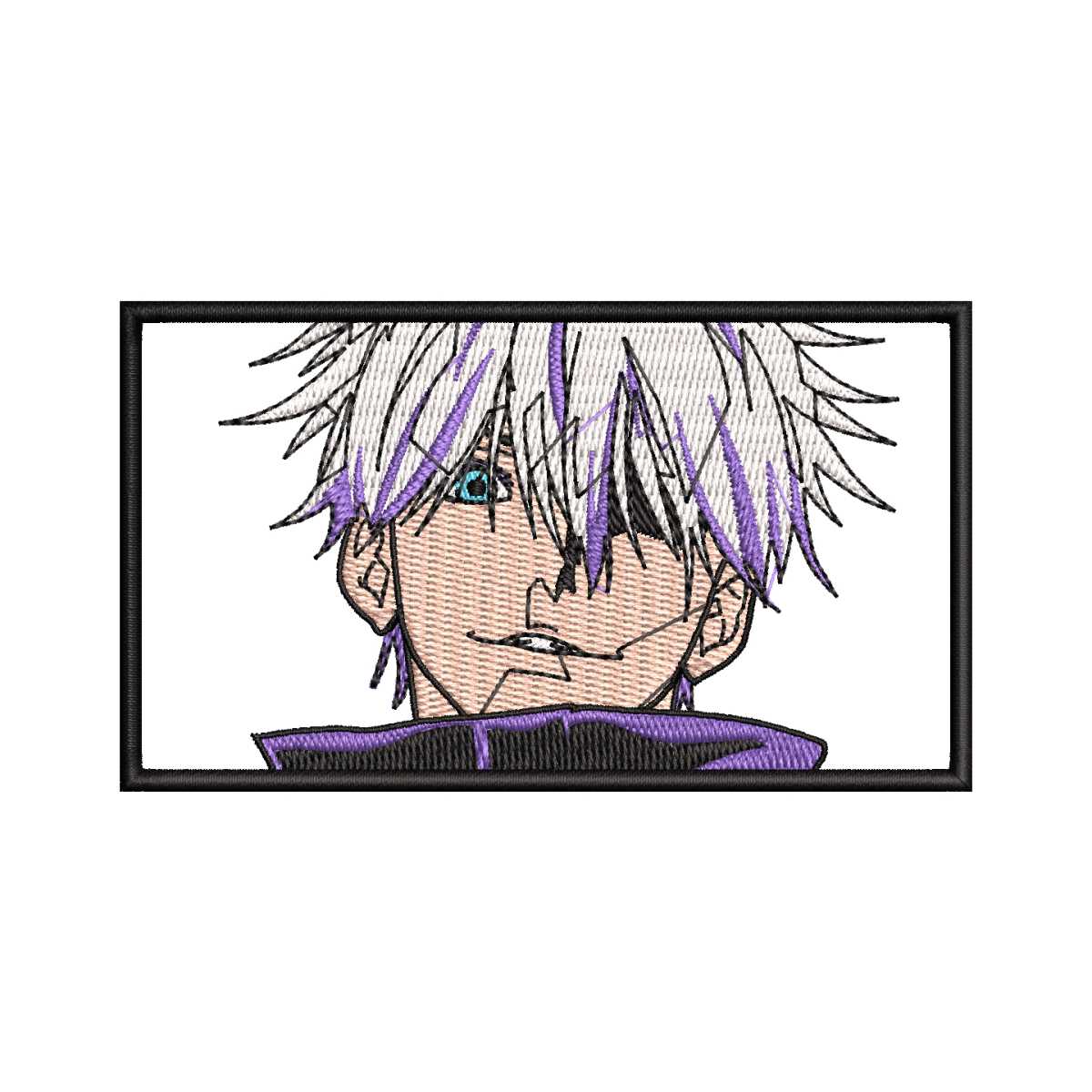 Gojo Satoru Embroidery Design Jujutsu Kaisen Anime Embroider | Inspire ...