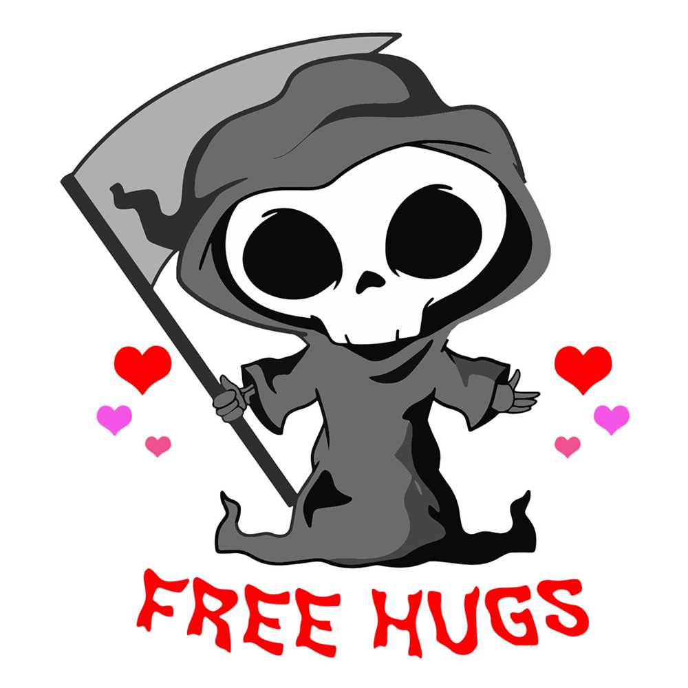 Free hug from the death svg, the death png, the death shirt, | Inspire ...