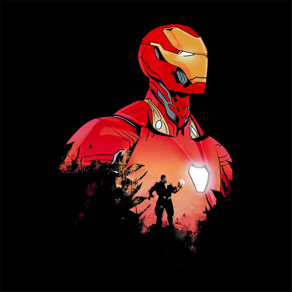 Iron Man Superhero Save The World TV Show Svg - Inspire Uplift