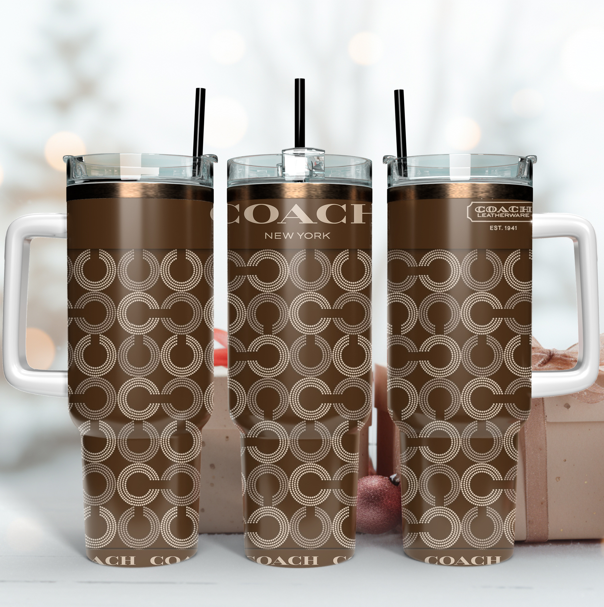 Coach Logo 40Oz Tumbler Wrap, Famous Brand Logo Wrap Design | Inspire ...