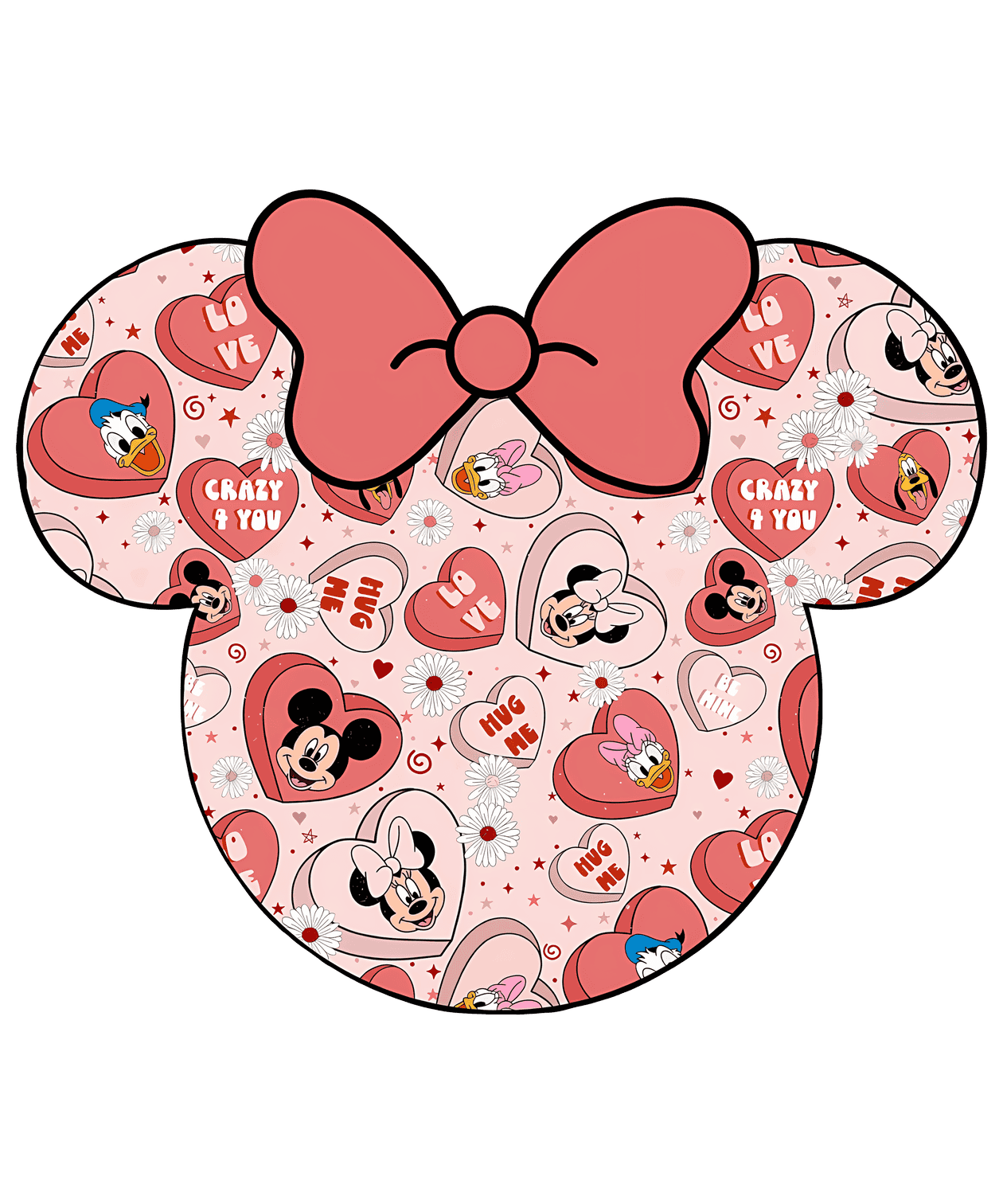 Cabeza De Minnie Mouse Png