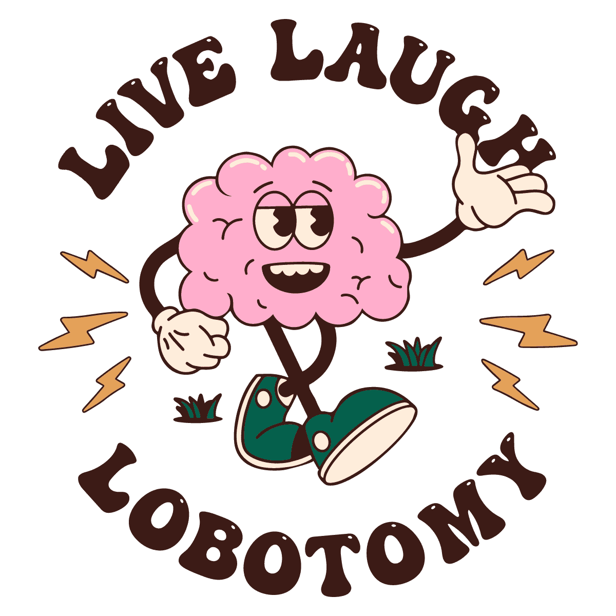 Live Laugh Lobotomy Meme SVG1 | Inspire Uplift