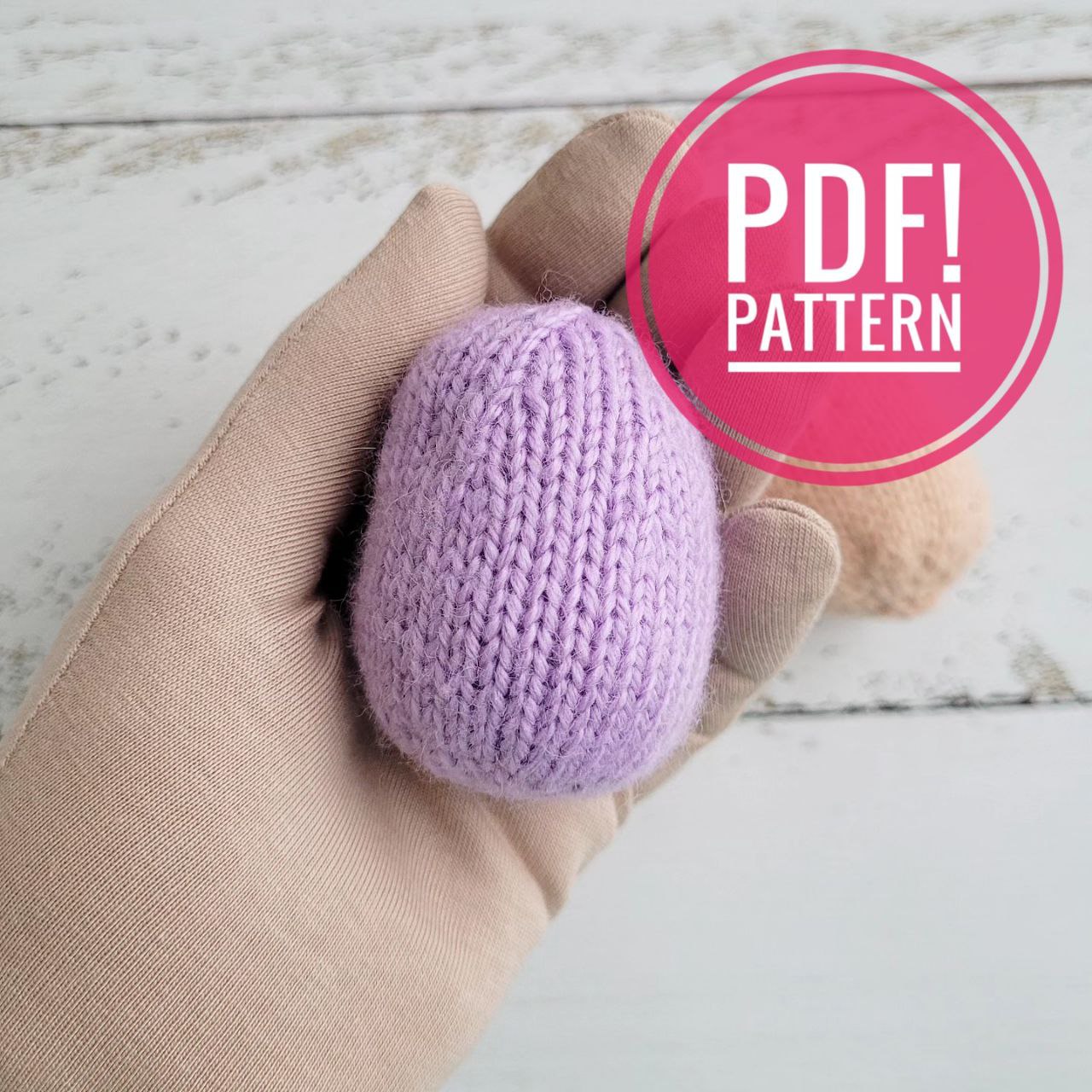 Egg knitting pattern. Easter | Inspire Uplift