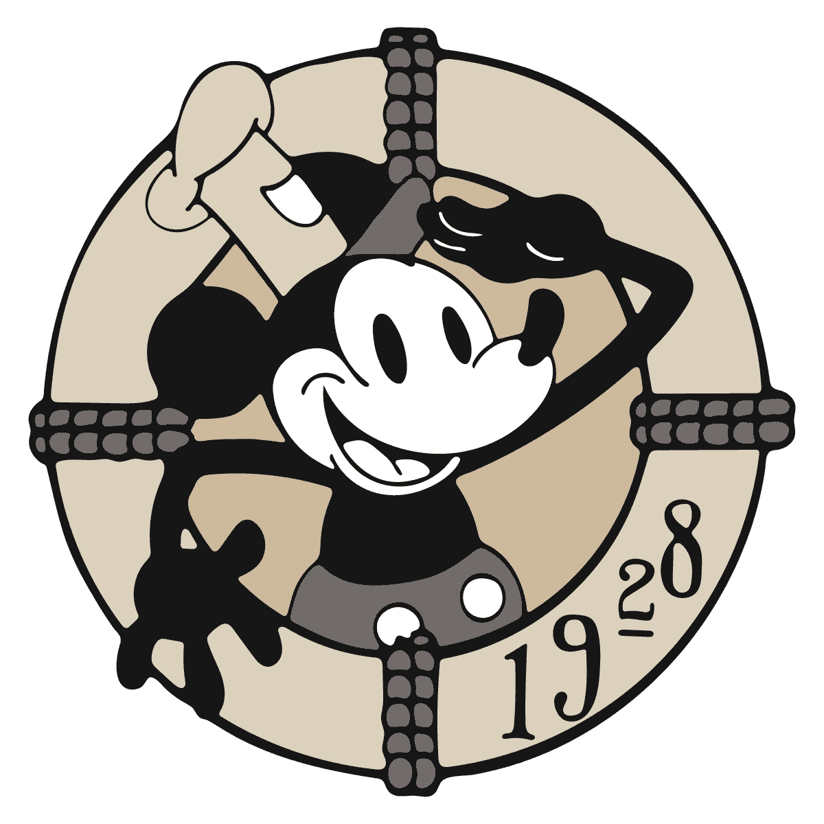 Disney Steamboat Willie Mickey Mouse 1928 SVG | Inspire Uplift