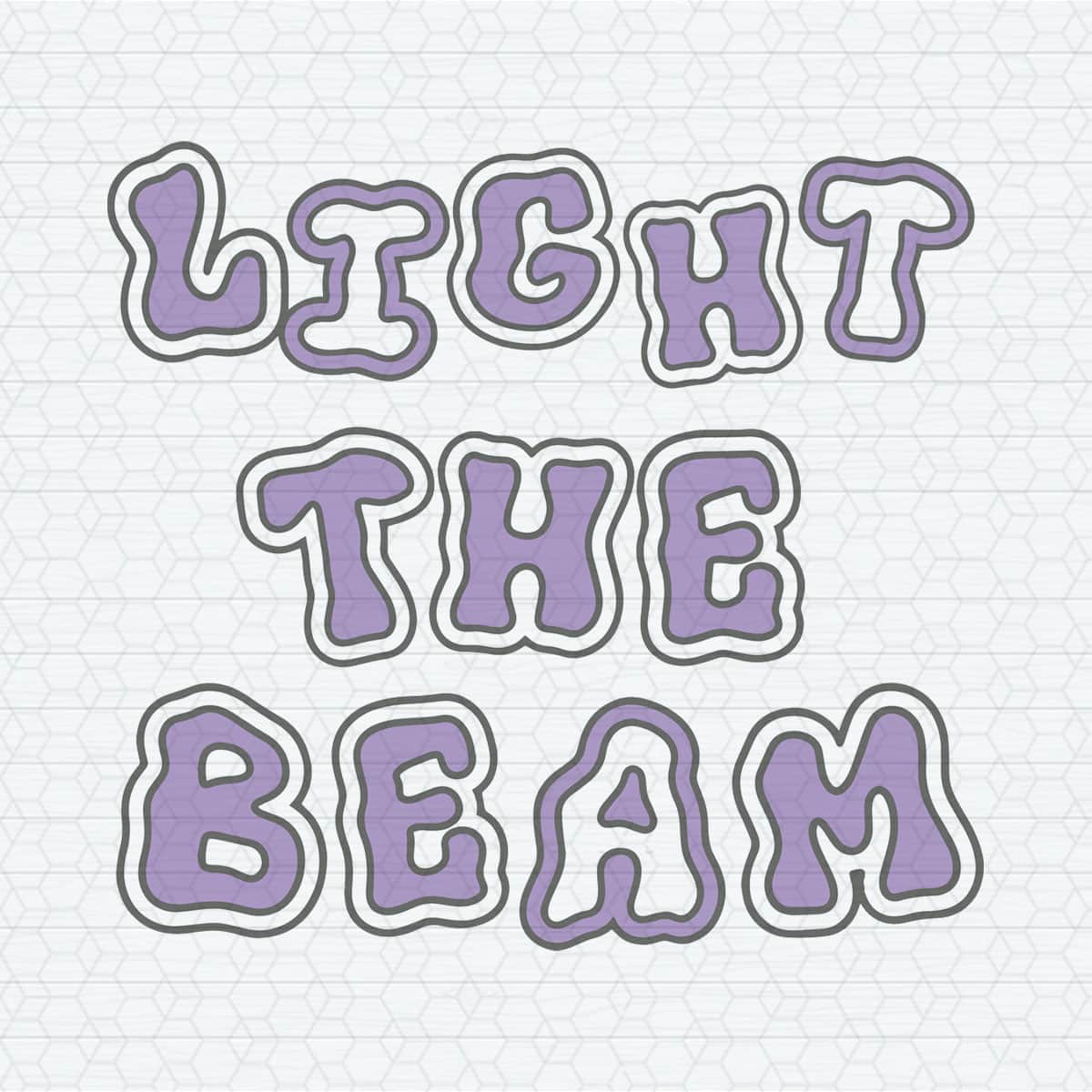 Light the Beam Sacramento Kings SVG Digital Download | Inspire Uplift