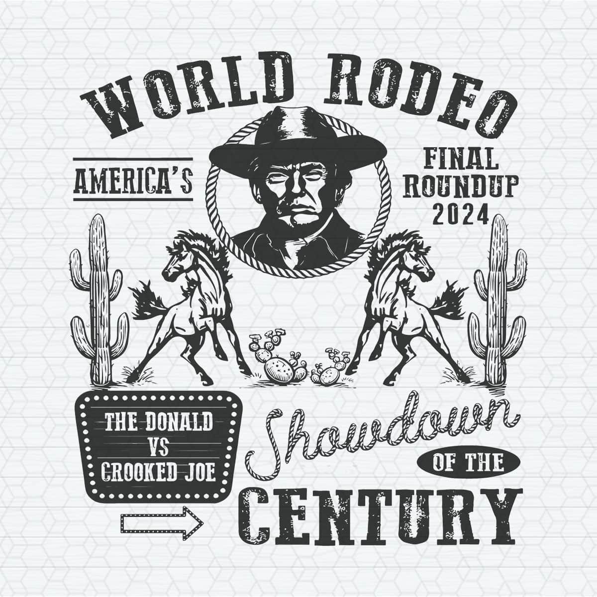 Americas World Rodeo Final Roundup 2024 SVG | Inspire Uplift