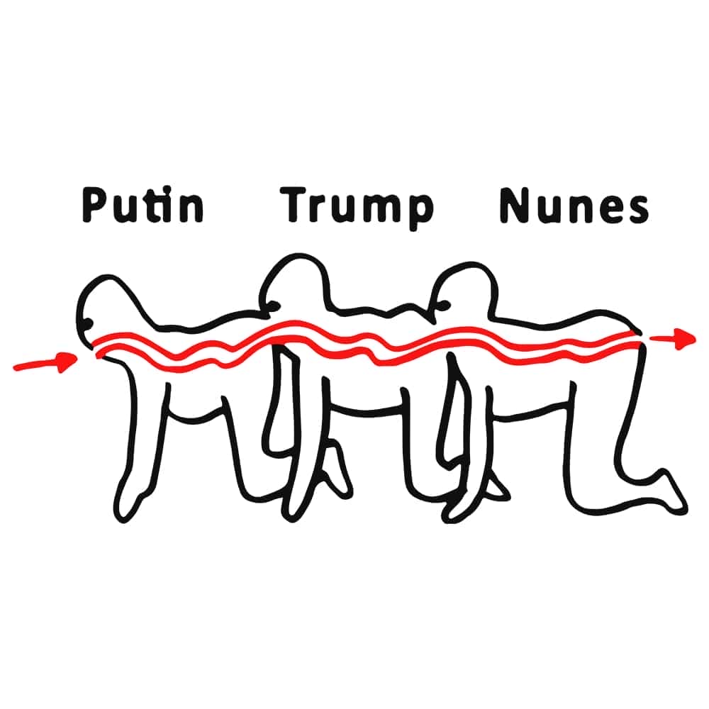 Putin Trump Nunes Centipede SVG Trump 2024 | Inspire Uplift