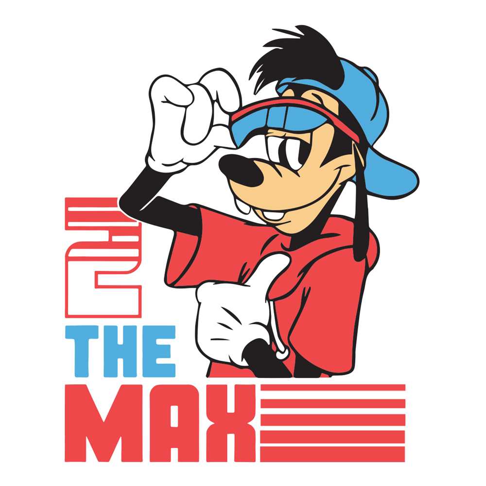 Disney svg, A Goofy Movie svg, goofy svg, 2 the max svg, Goo | Inspire ...