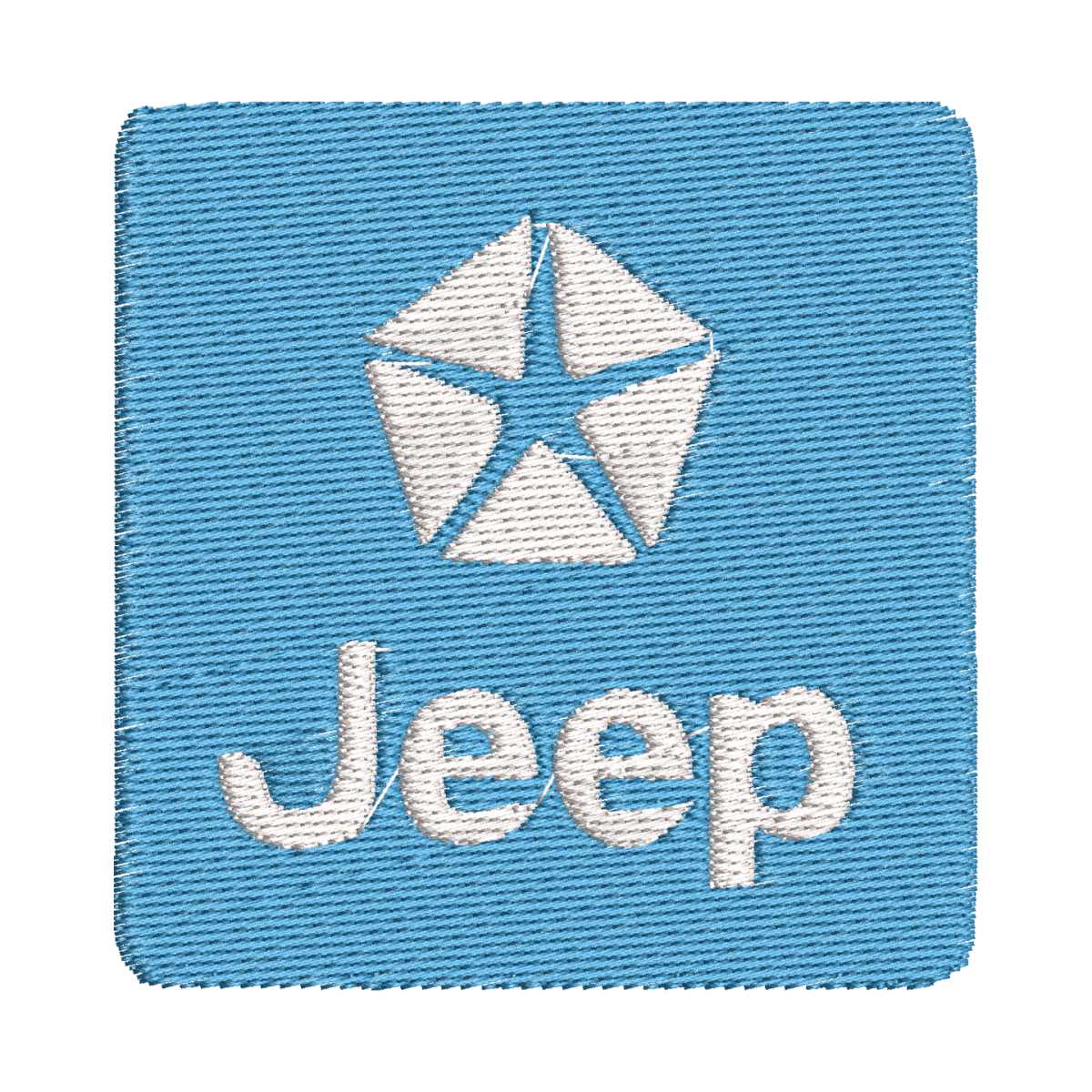 Jeep Logo Embroidery Design Sport Car Brand Embroidery - Inspire Uplift