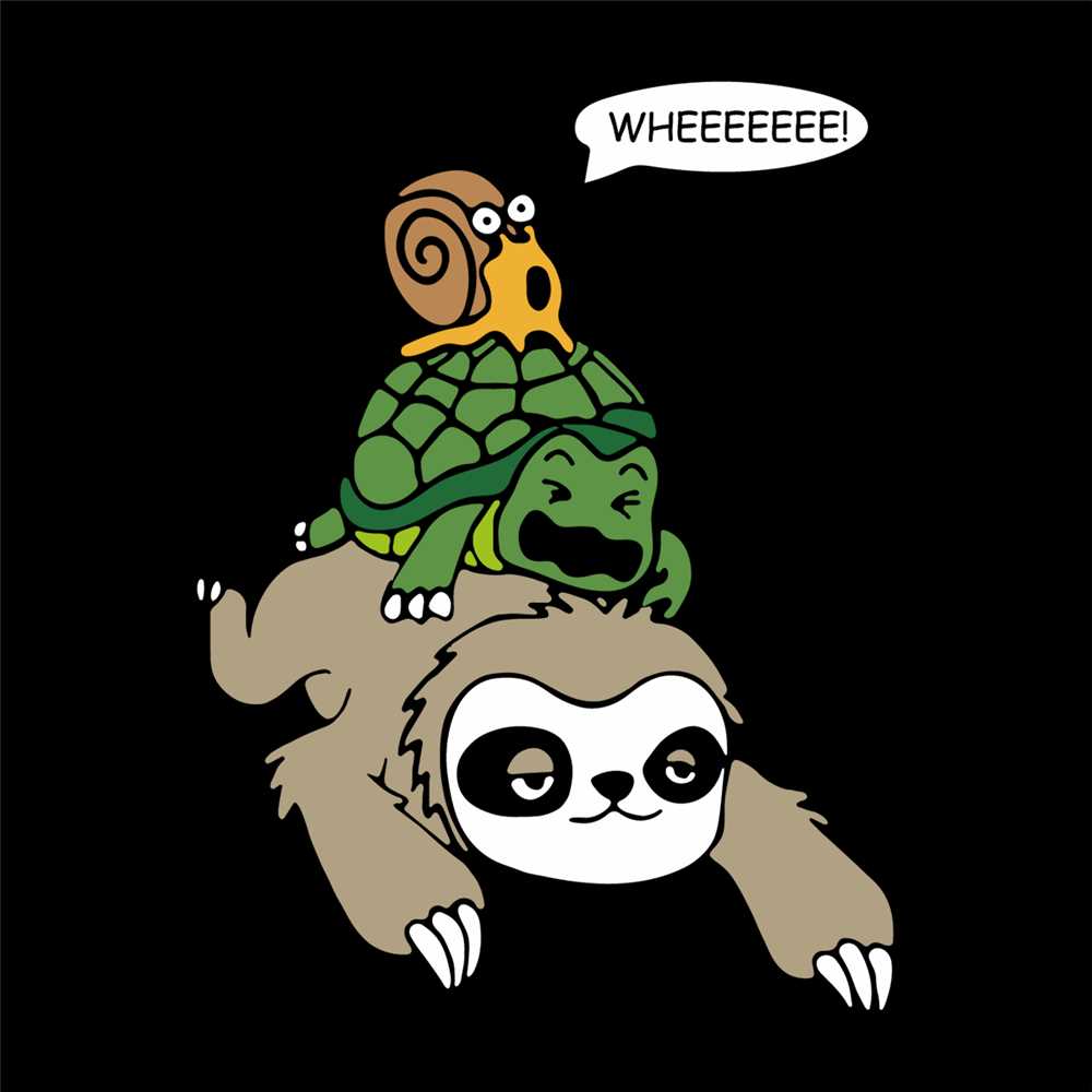 Funny Slow Animals Svg, Trending Svg, Sloth Svg, Tortoise Sv | Inspire ...