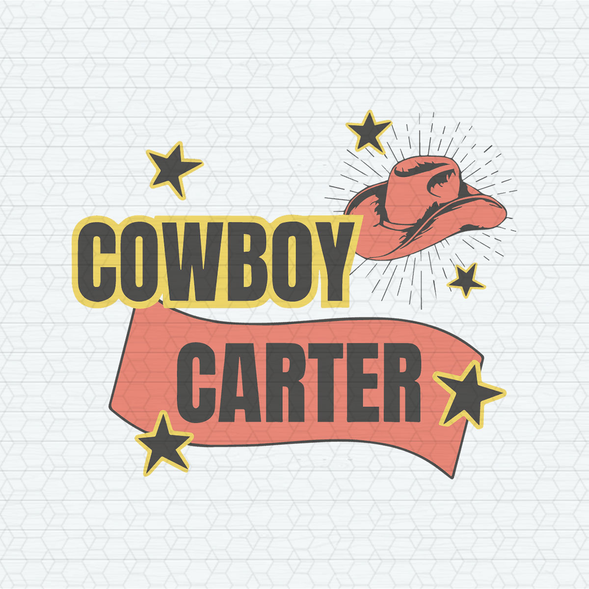 Beyonce Cowboy Carter Studio Album SVG | Inspire Uplift