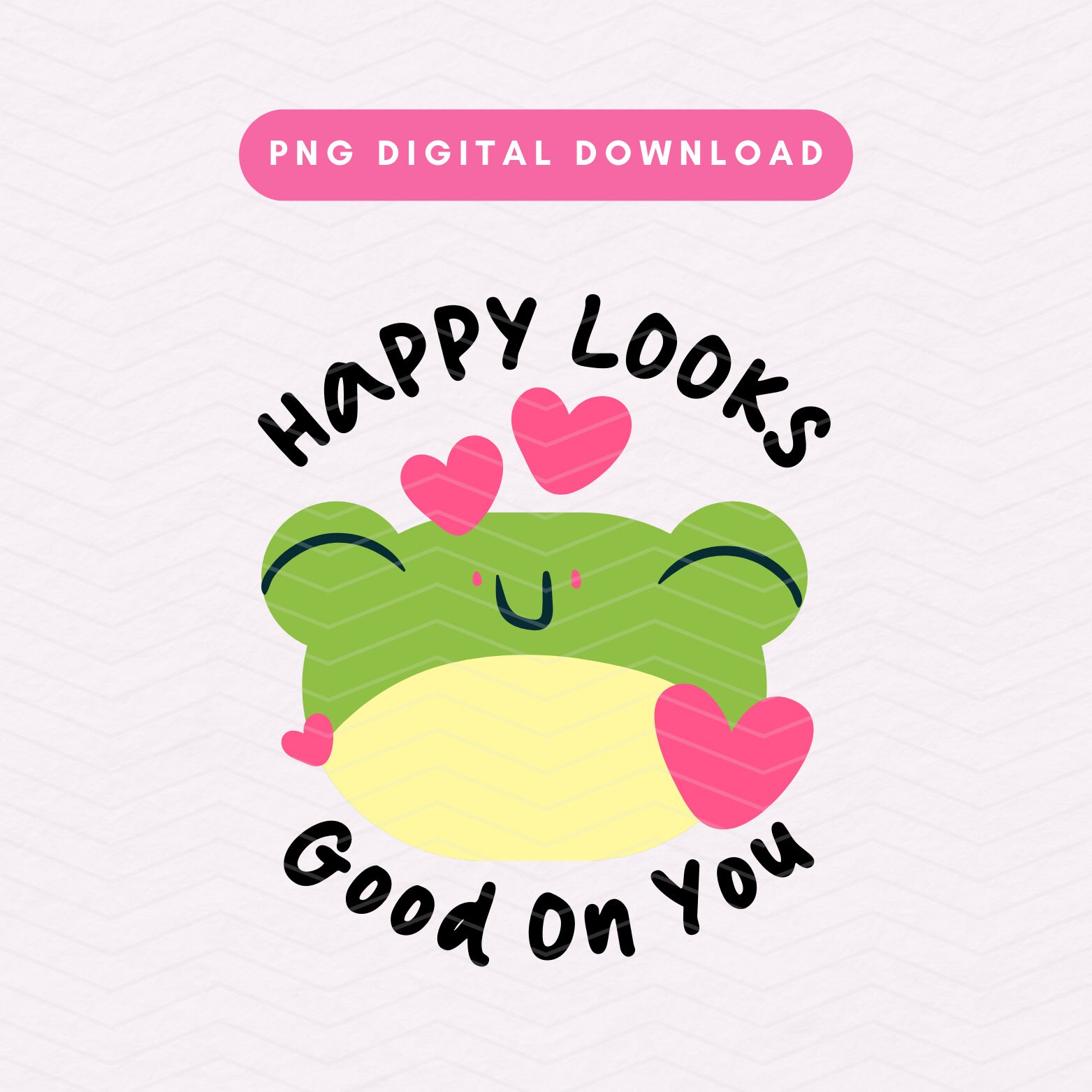 Happy Looks Good On You PNG, Trendy Positivity PNG, Happines - Inspire ...