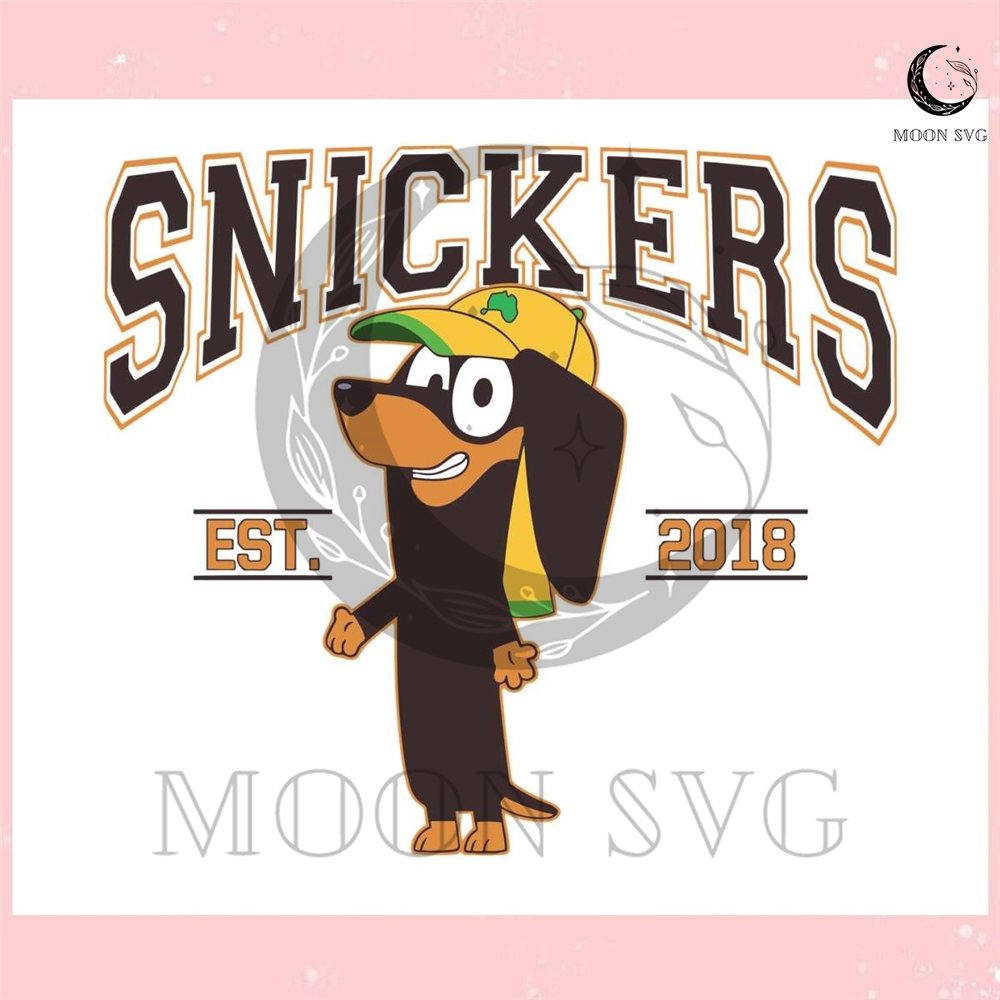 Funny Snicker Est 2018 Bluey Character ,Trending, Mothers da | Inspire ...