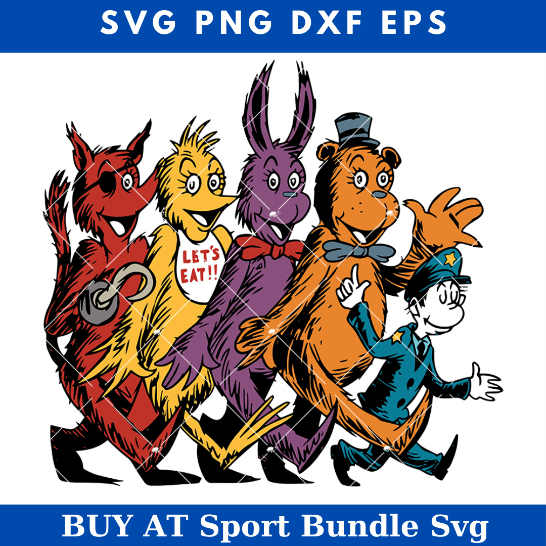 Five Nights At Freddys Svg, FNAF Svg, Freddy Fazbear Svg - Inspire Uplift