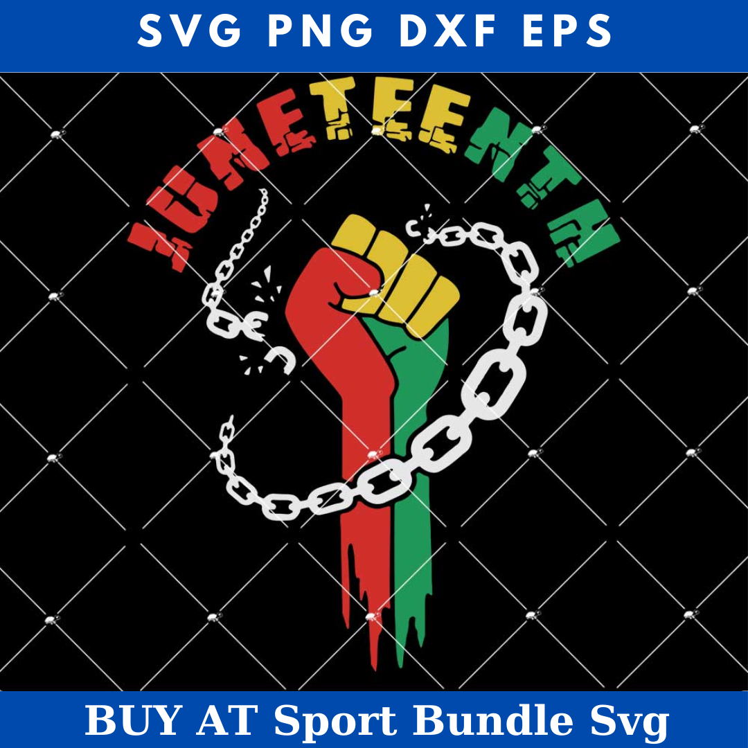 Juneteenth Fist Svg, Broken Chain Svg, Fist Black History | Inspire Uplift