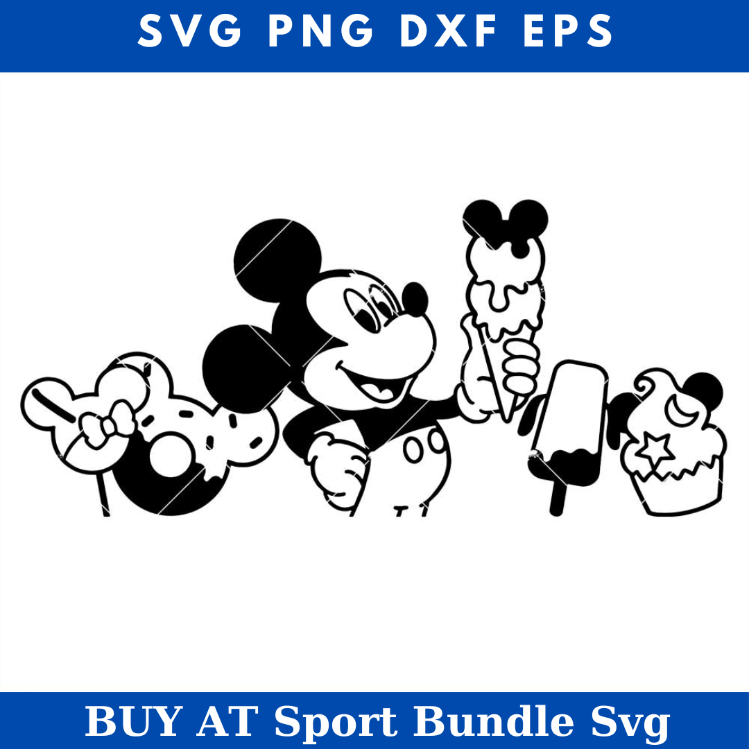 Mickey Snacks Svg, Disneyland Snacks Svg, Mickey Disney Svg | Inspire ...